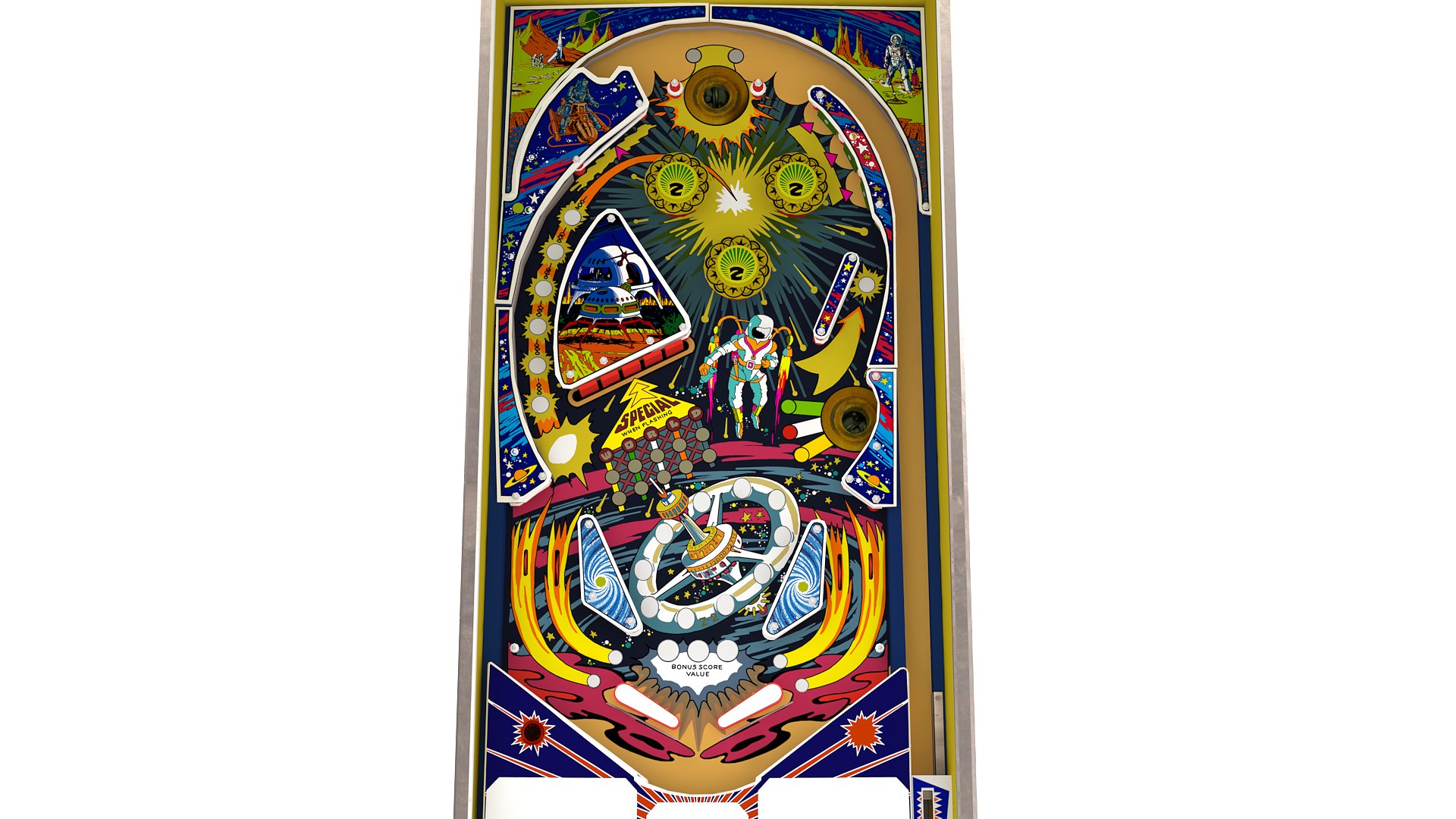 Future World Pinball Zaccaria 3D Model - TurboSquid 1451234