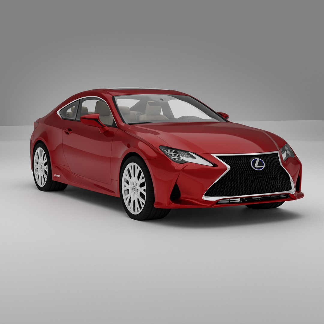 Lexus RC300h 2019 3D - TurboSquid 1722943