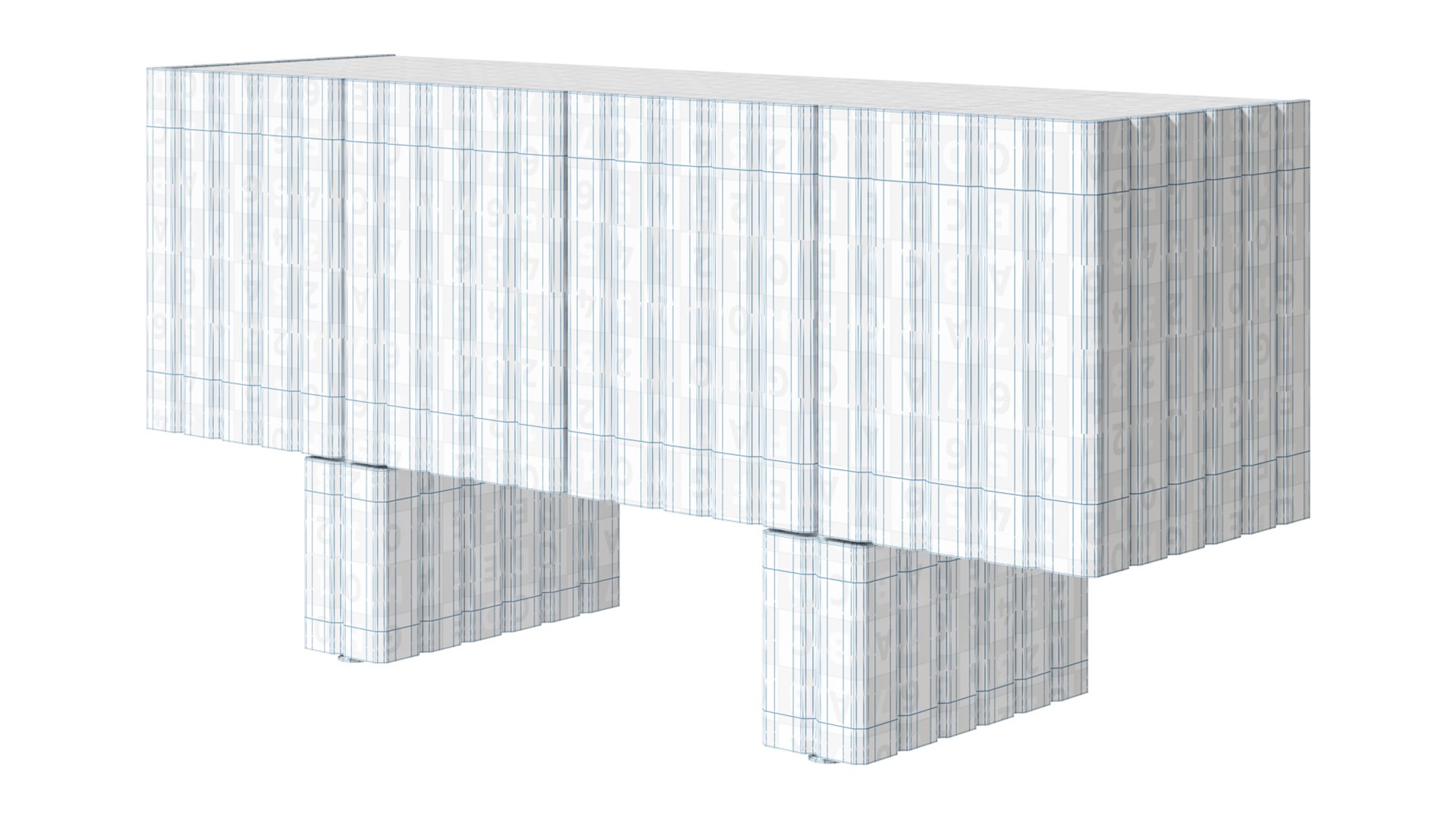 CB2 Sideboard Chest Of Drawers Moab 3D Model - TurboSquid 2254360