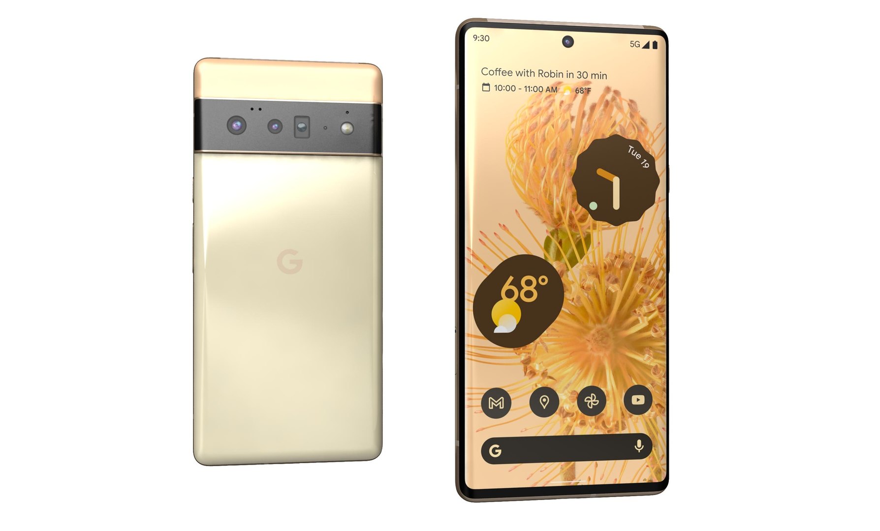Google Pixel 6 Pro Sorta Sunny Model - TurboSquid 2000575
