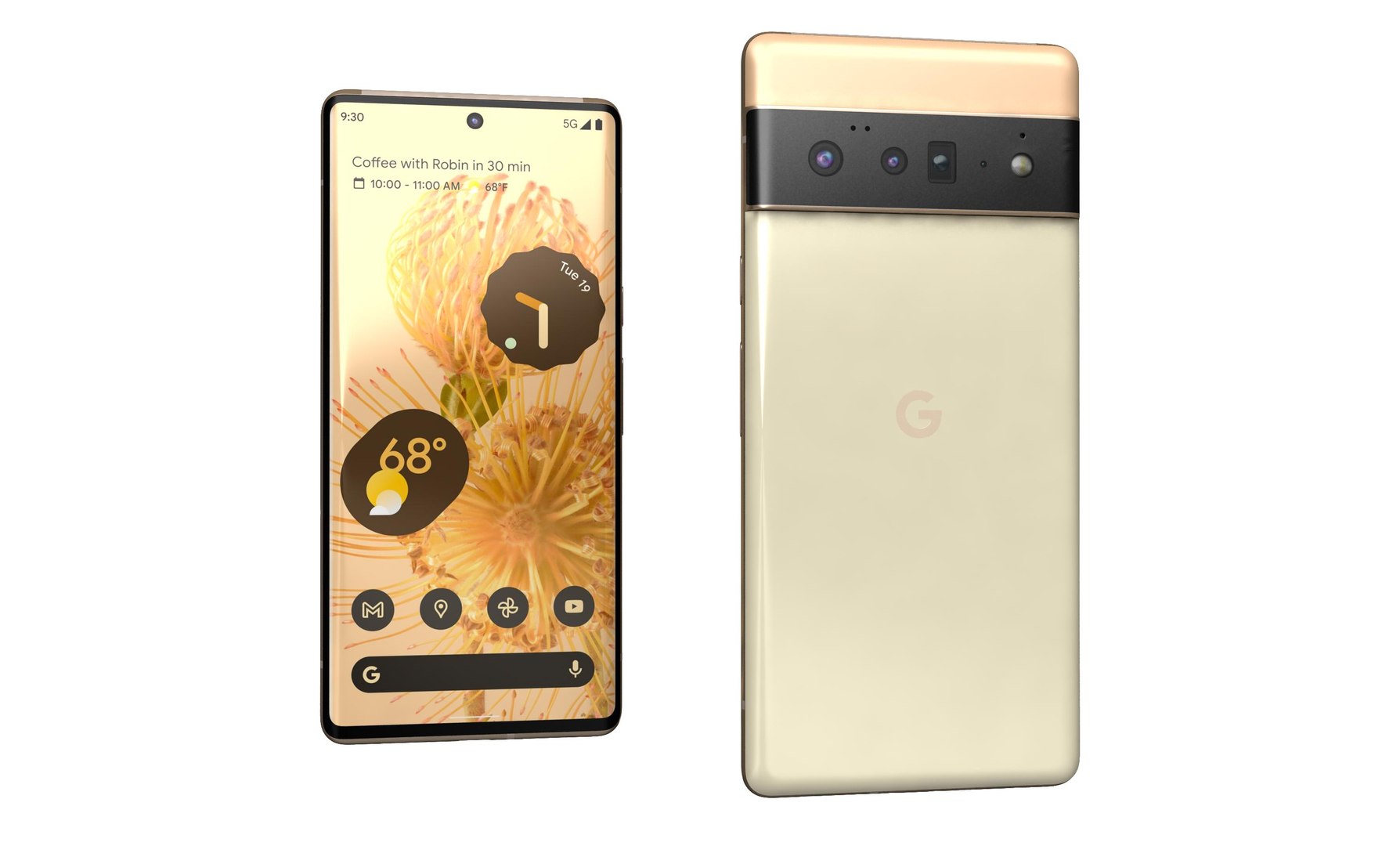 Google Pixel 6 Pro Sorta Sunny Model - TurboSquid 2000575