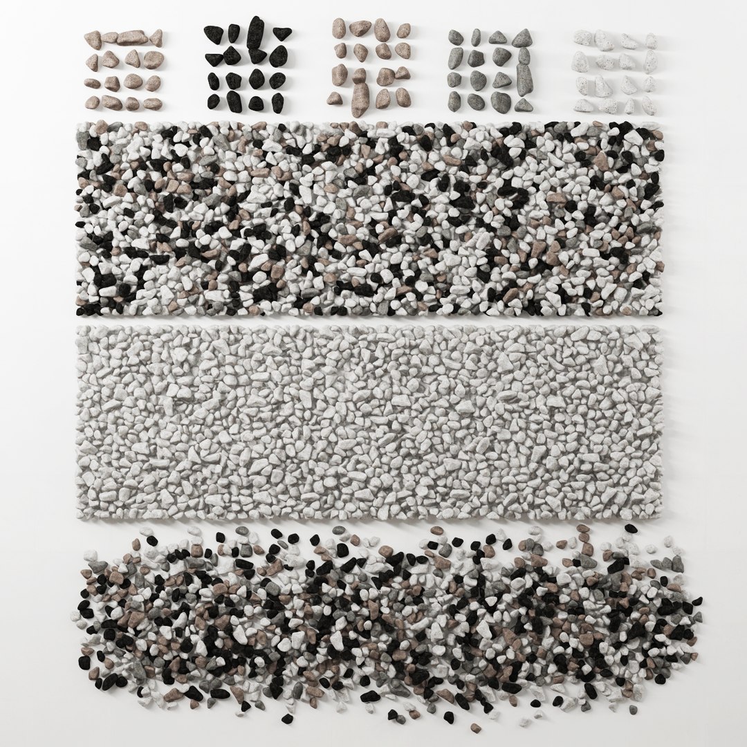 3D model stone pebble - TurboSquid 1478205