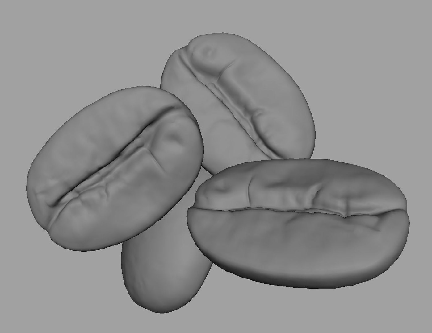 3d Model Coffee Bean