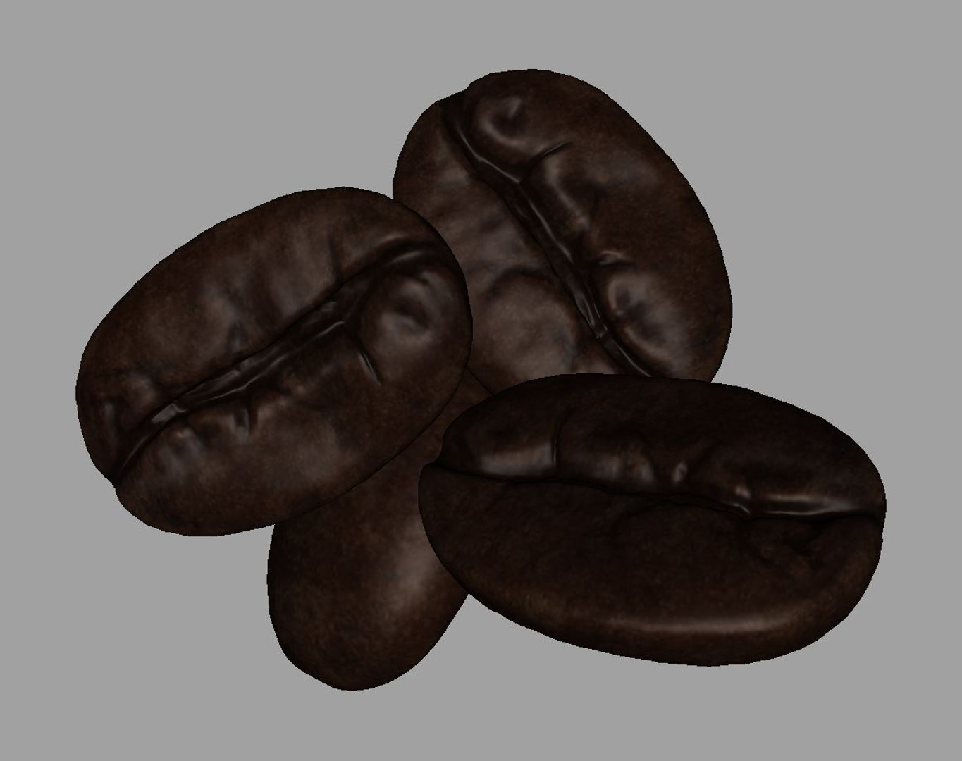 3d Model Coffee Bean