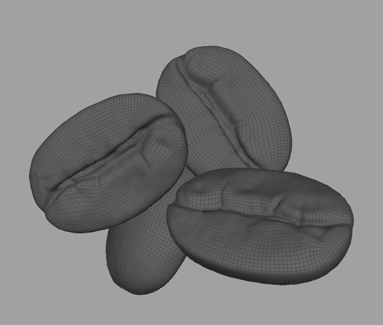 3d Model Coffee Bean