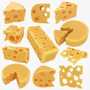 3D Cheese Models - Browse & Download Formats - TurboSquid