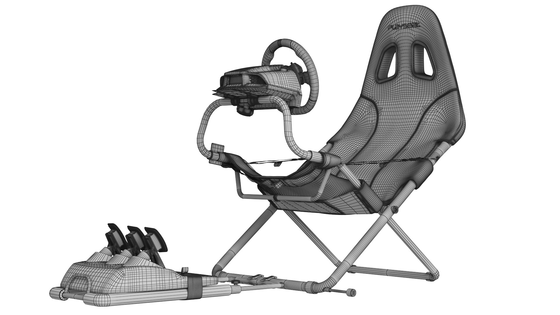 3D Playseat Challenge ActiFit Racing Simulator Seat model - TurboSquid ...