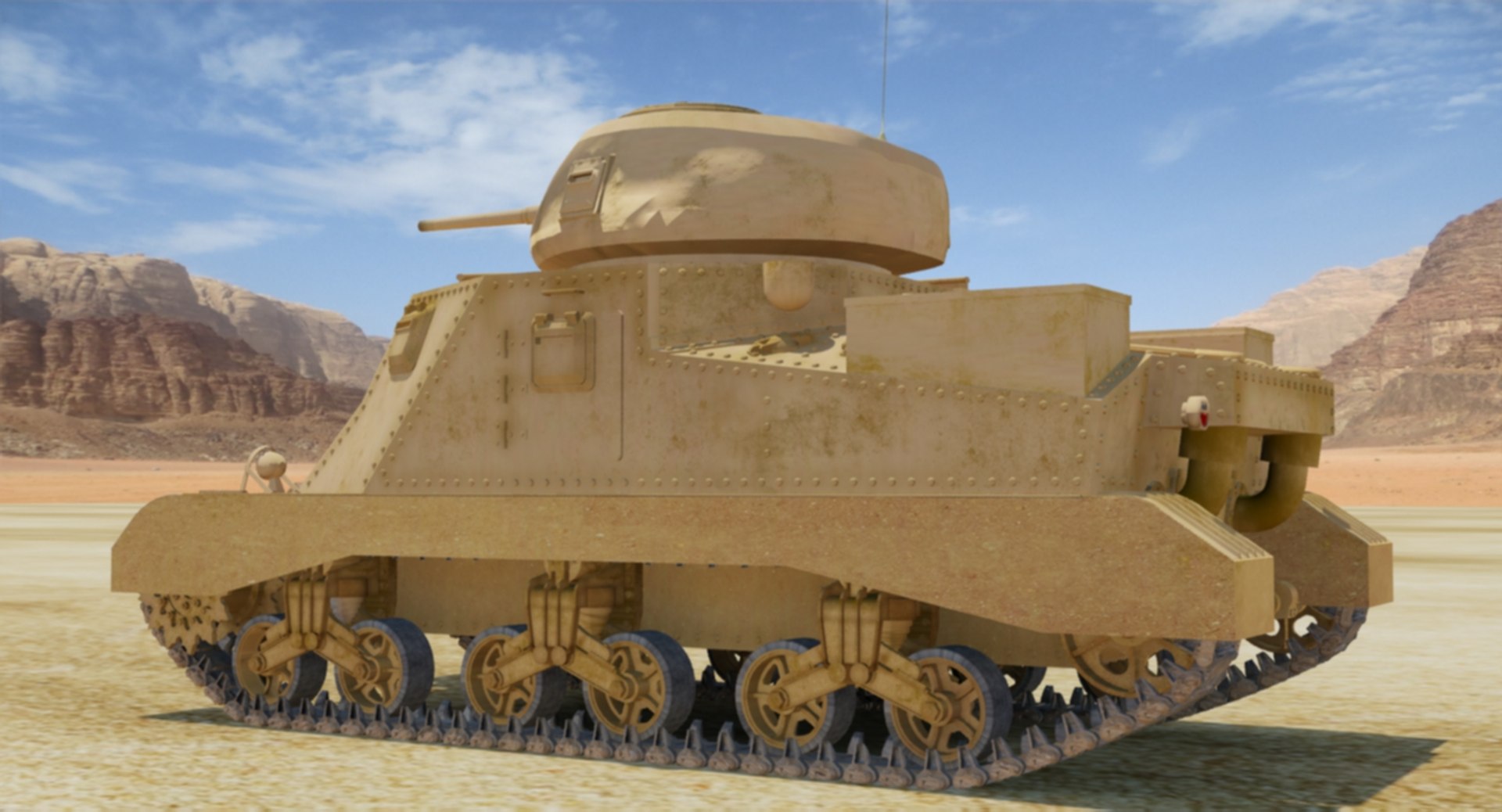 M3 grant markings montgomery 3D - TurboSquid 1445706