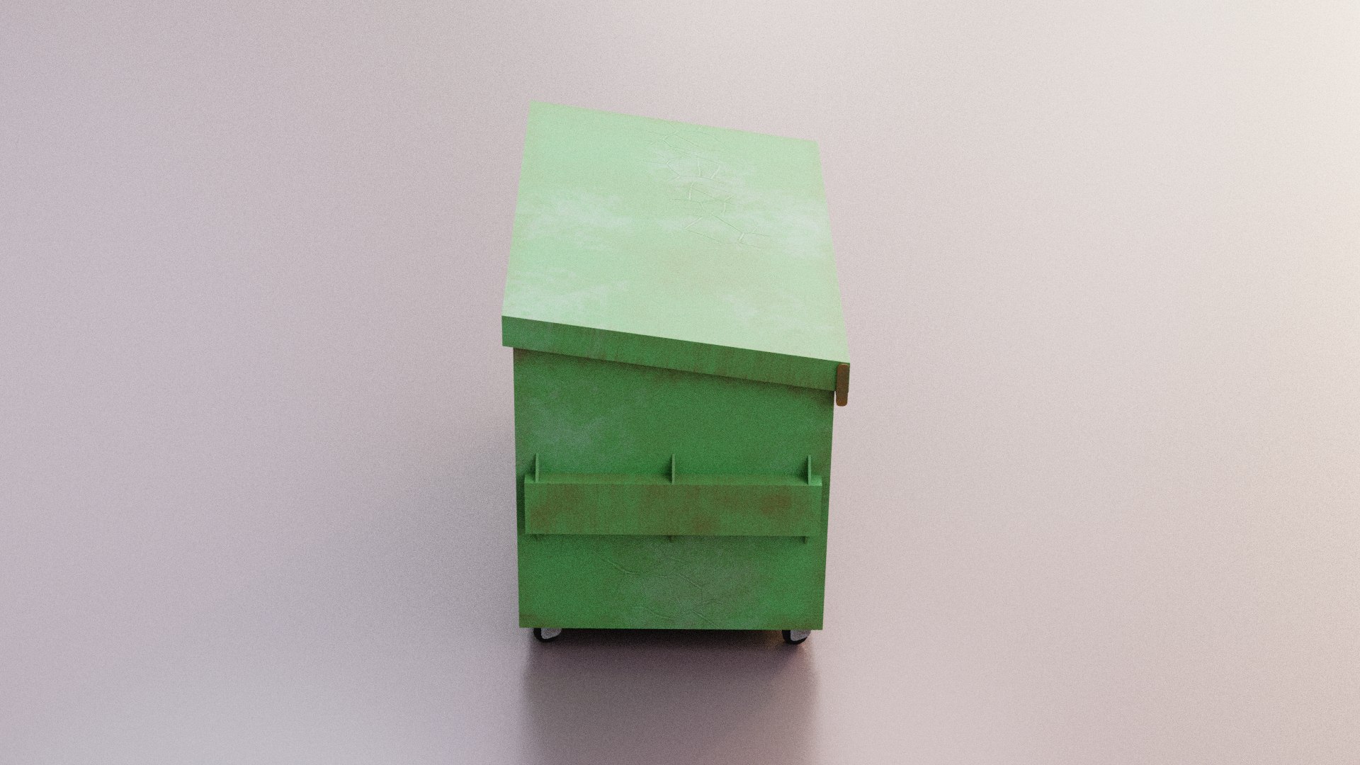 3D Dumpster Lowpoly Highly Detailed Texture Model - TurboSquid 1991664