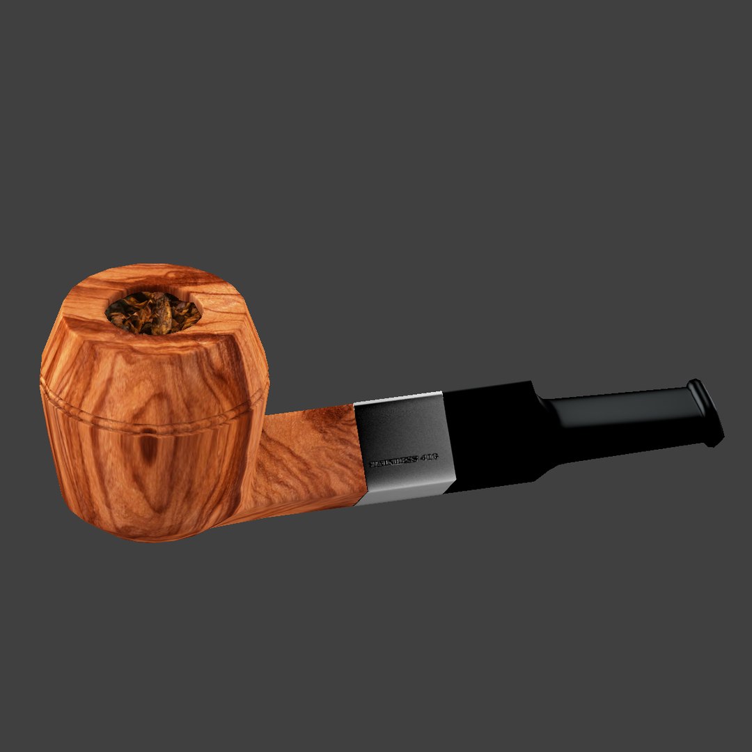 Bulldog Pipe 3d Model