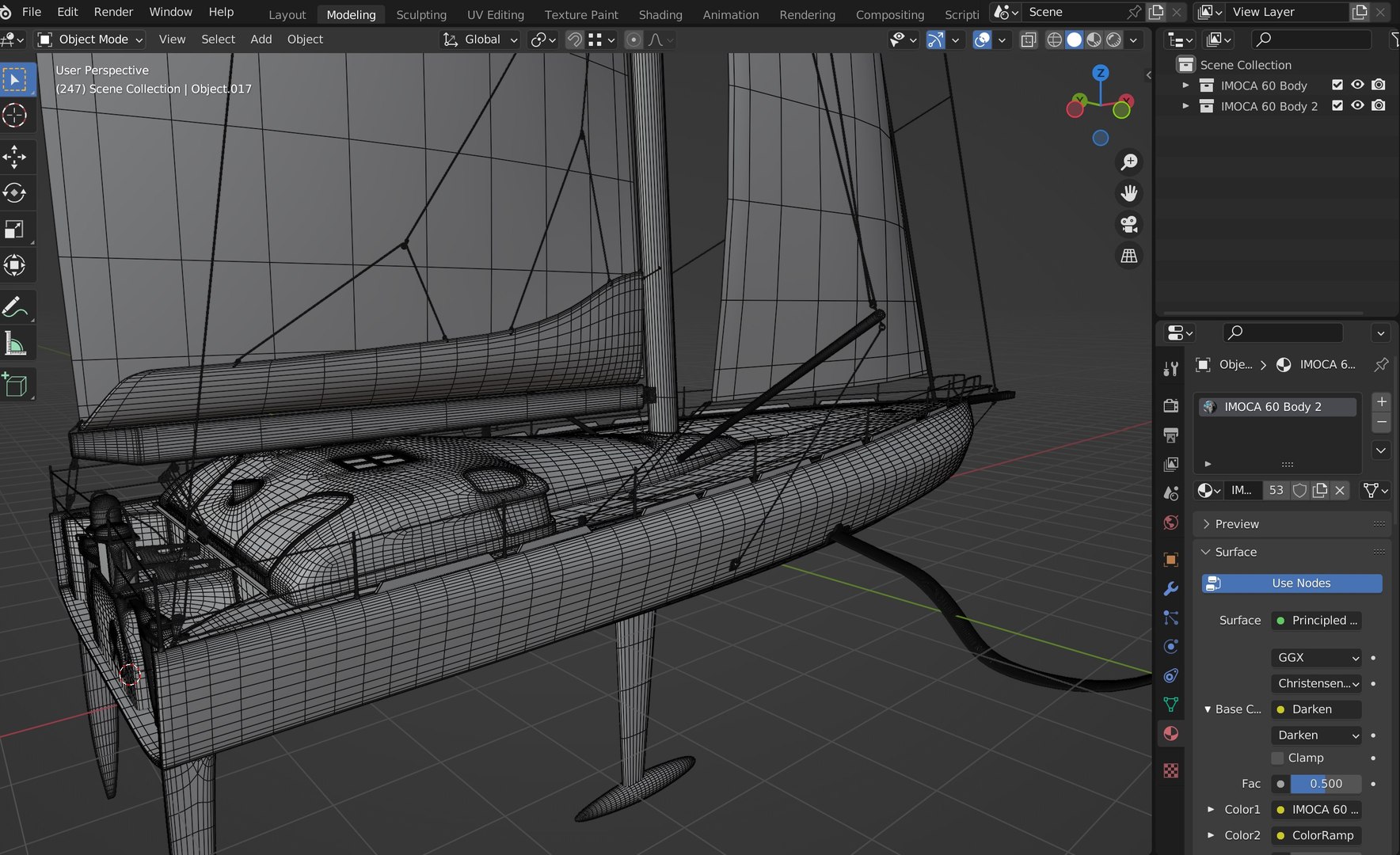 11th Hour Racing IMOCA 60 3D Model - TurboSquid 2032424