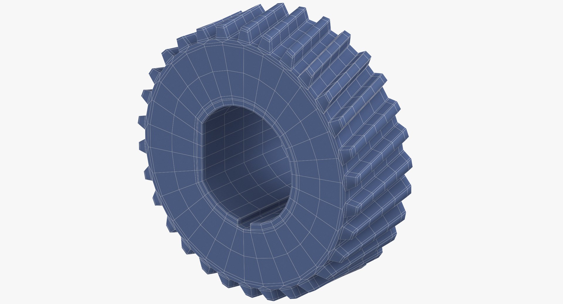 Helical gear 03 3D model - TurboSquid 1402664