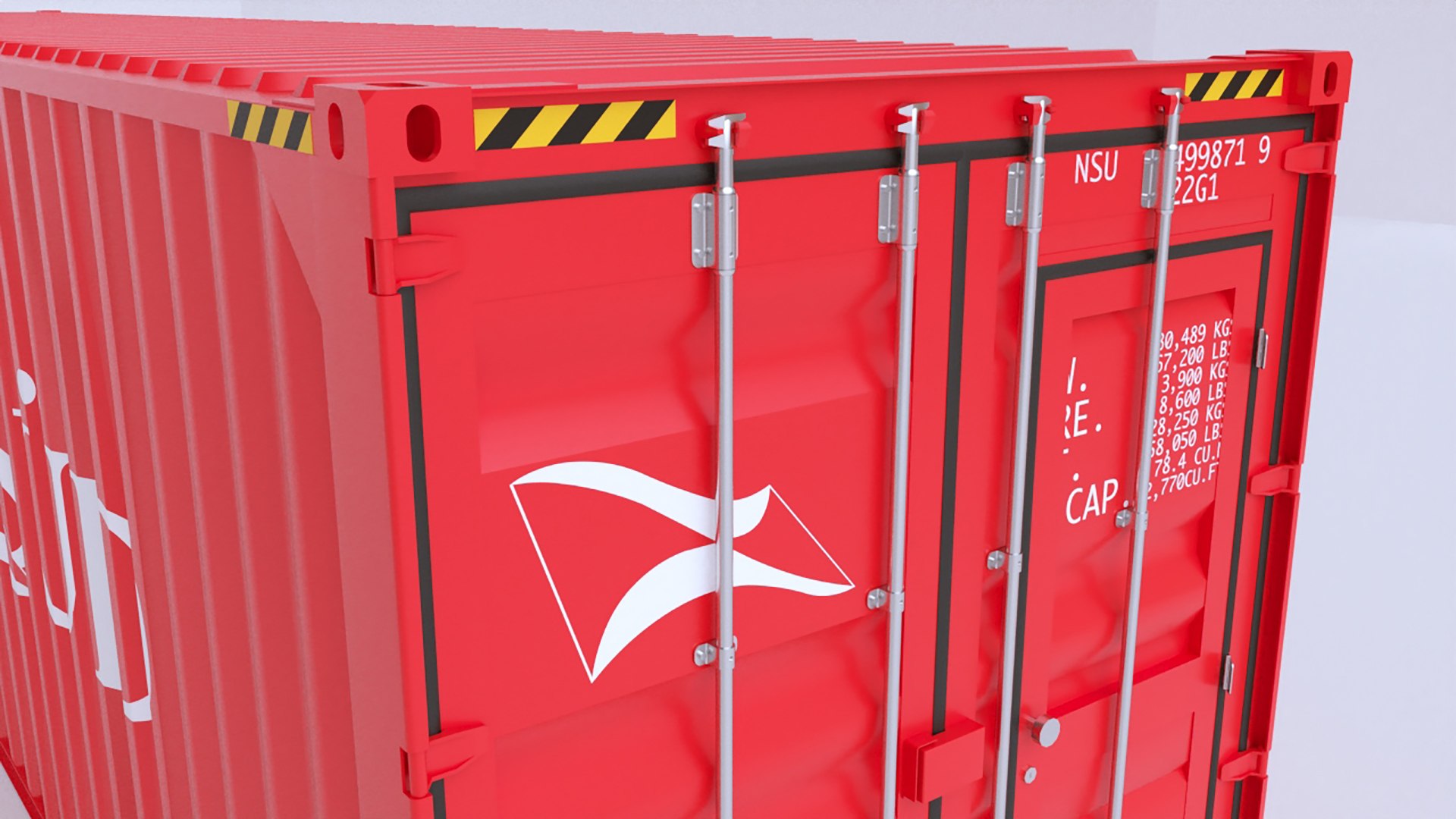Container shipping 3D model - TurboSquid 1688735