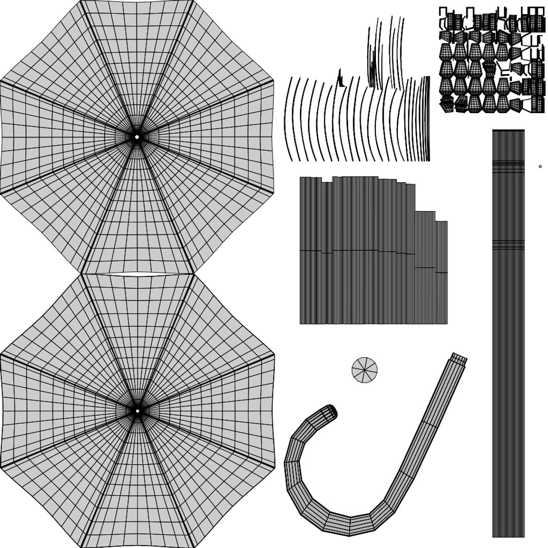 Generic Umbrella 3D Model - TurboSquid 1693484