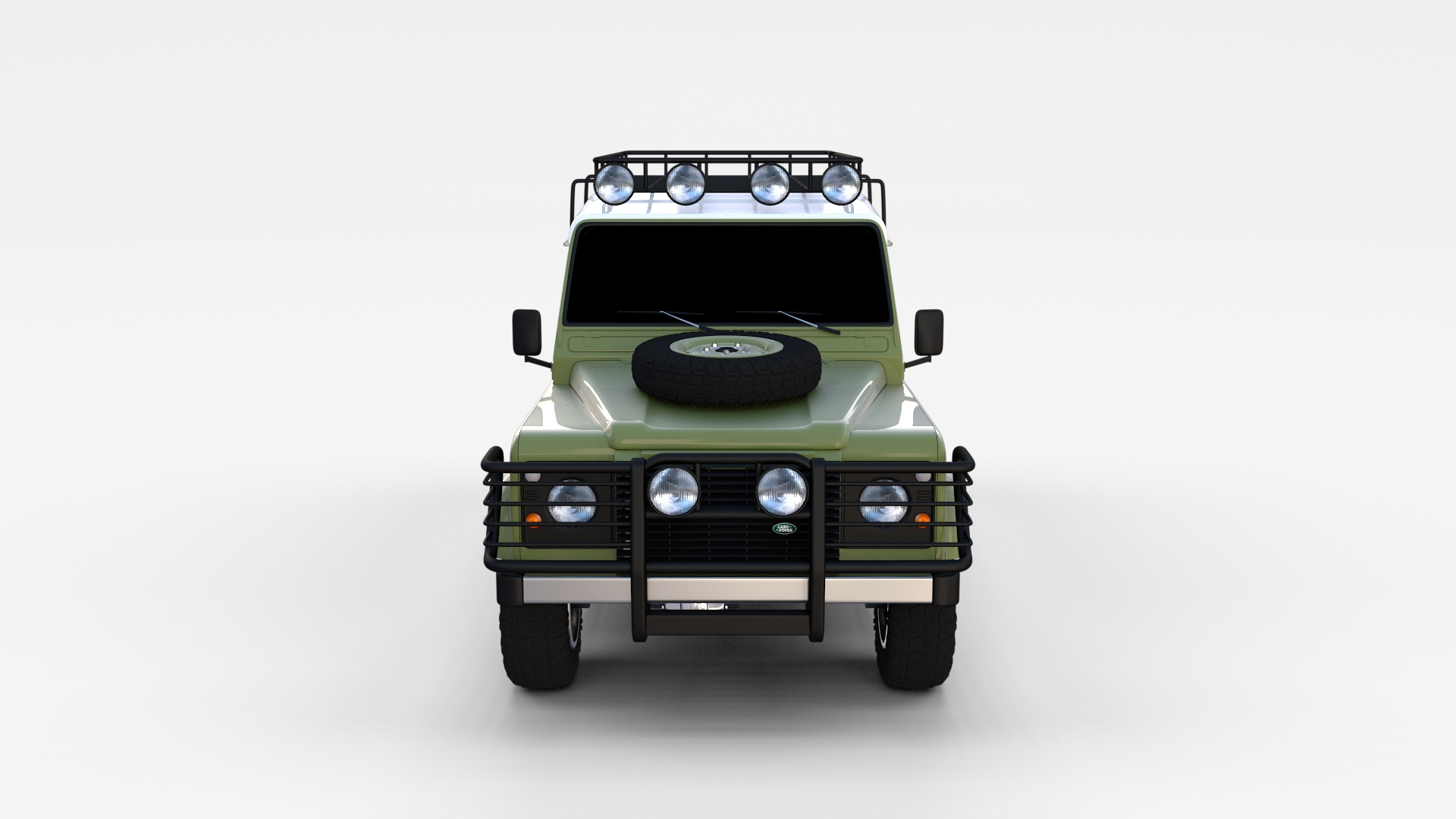 land rover defender 110 3d model
