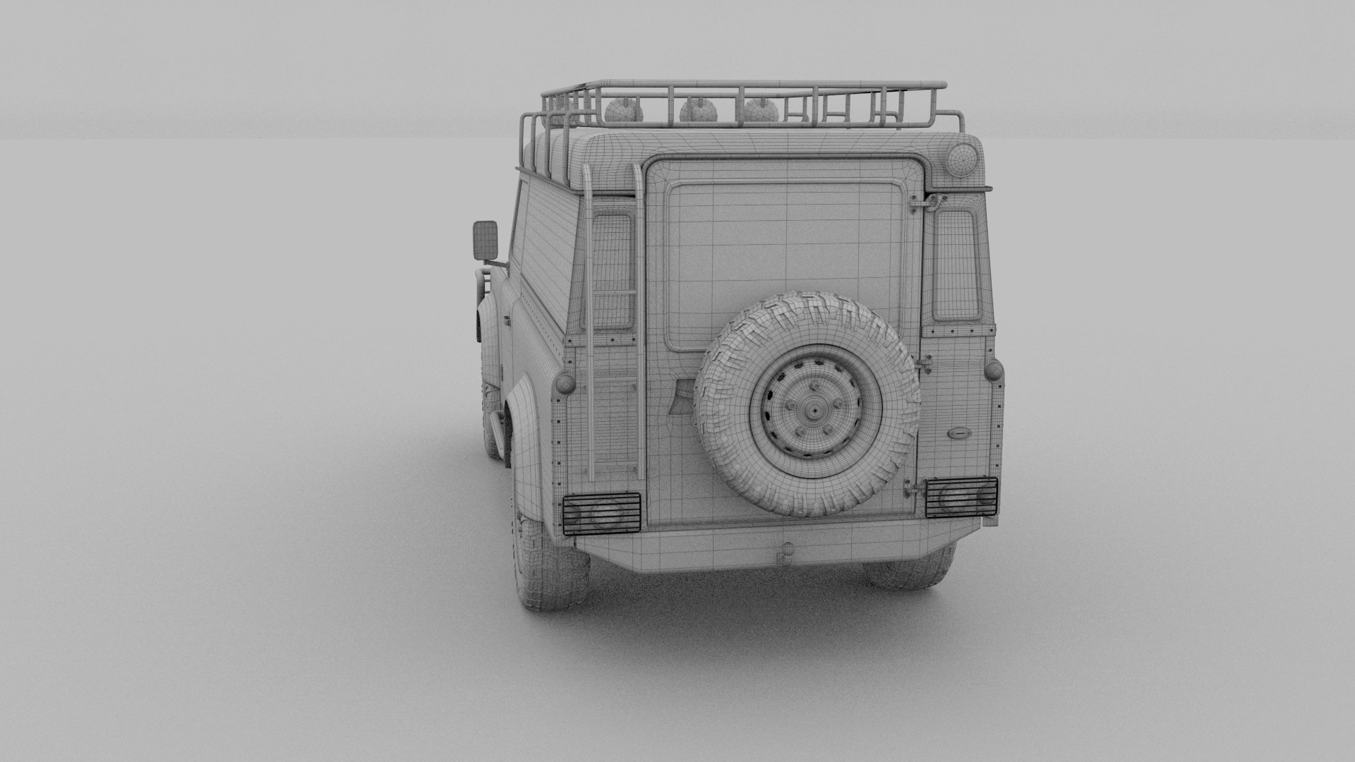 land rover defender 110 3d model