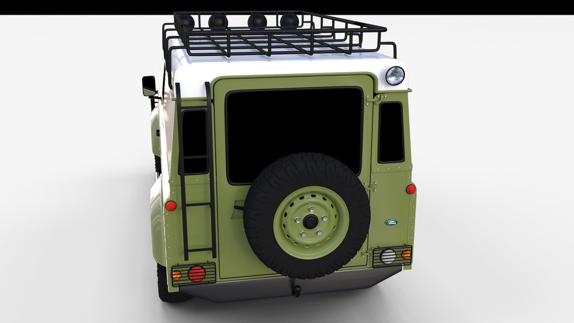 land rover defender 110 3d model