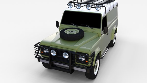 Land Rover Defender Blender Models for Download | TurboSquid