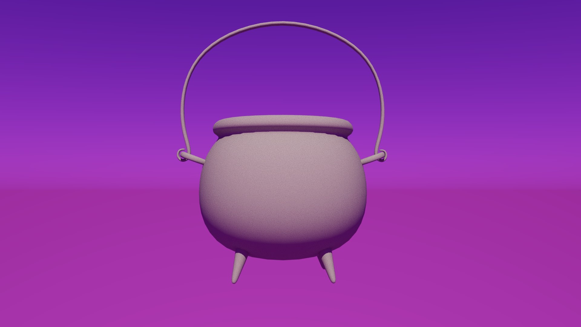 3D Simple Caldron Basemesh No Texture - TurboSquid 1989762