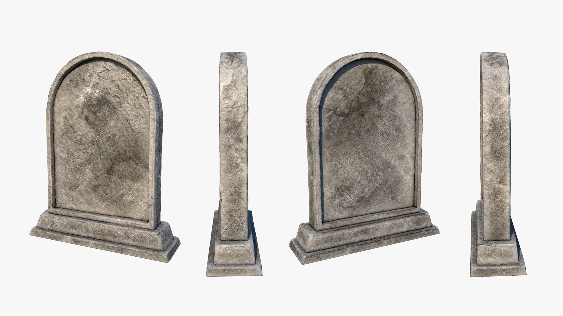 3D Classic Gravestone - TurboSquid 1969203