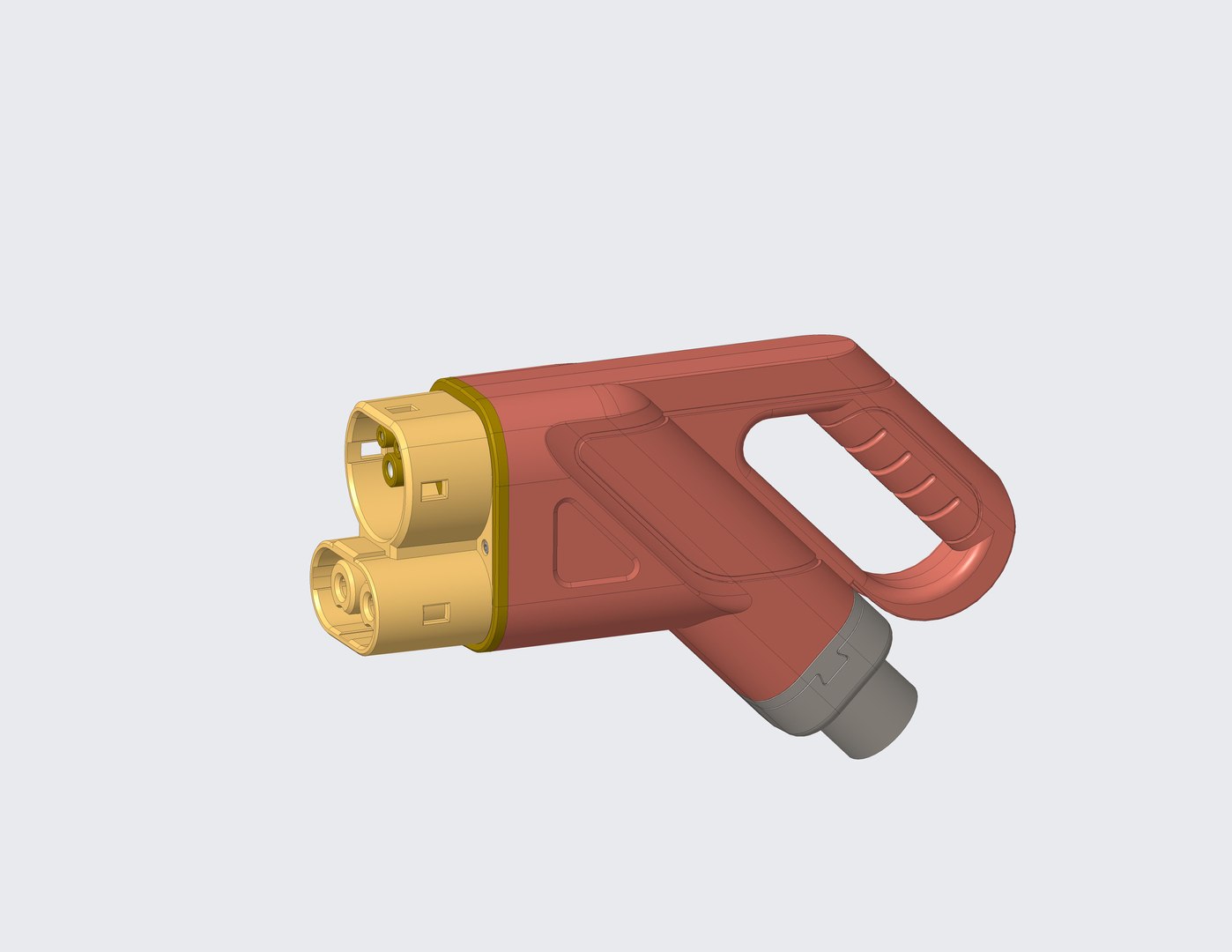3D Model EV Charging Plug CCS2 - TurboSquid 2320804