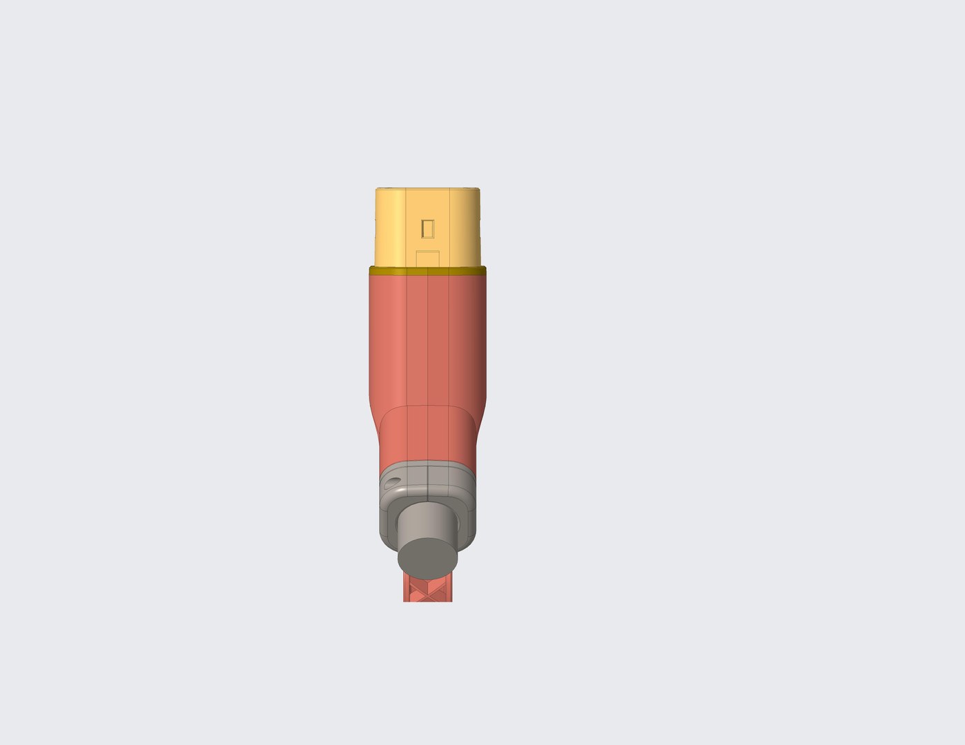 3D Model EV Charging Plug CCS2 - TurboSquid 2320804