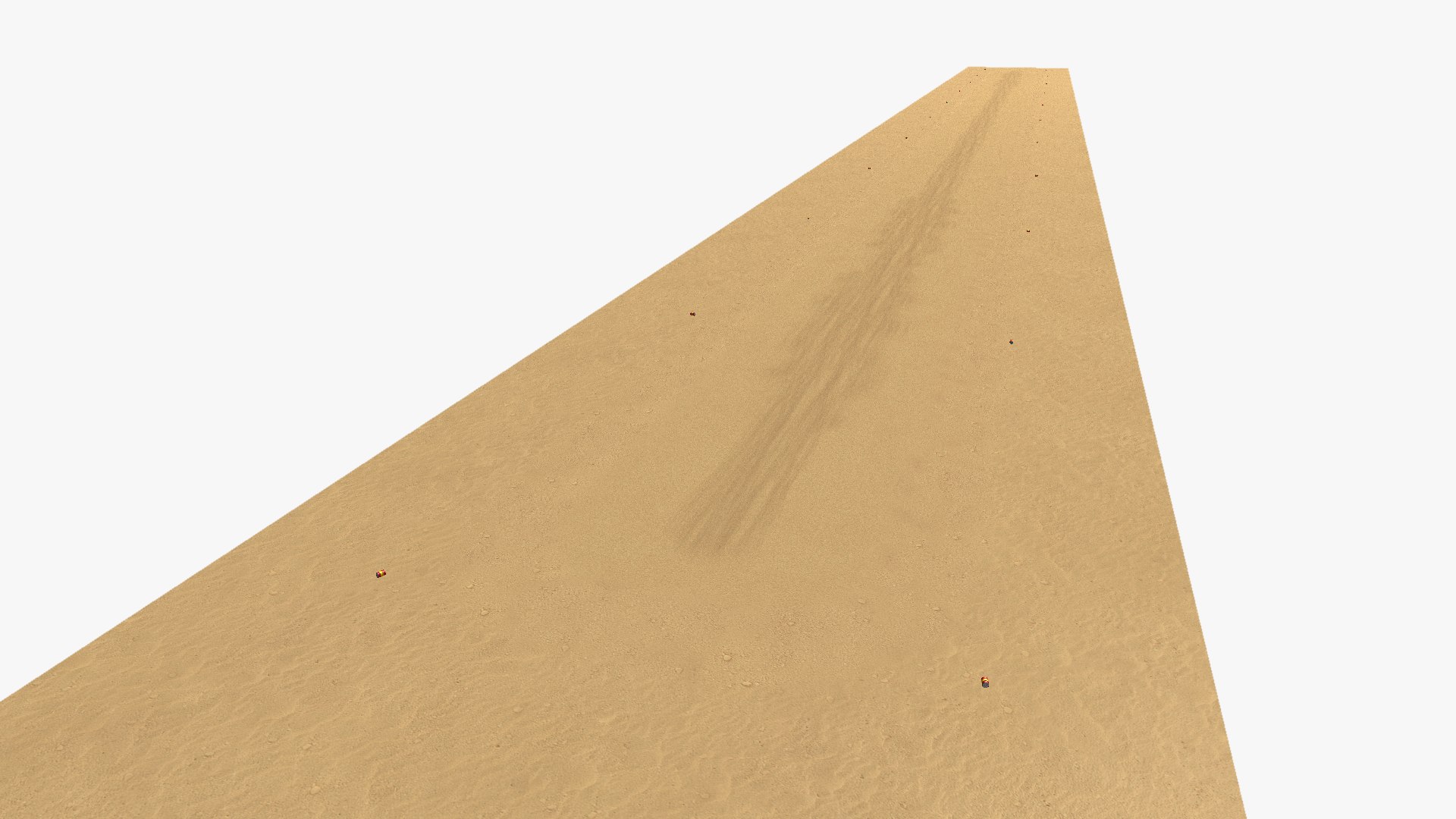 3D Model Old Runway Modules - Sand - TurboSquid 2223885