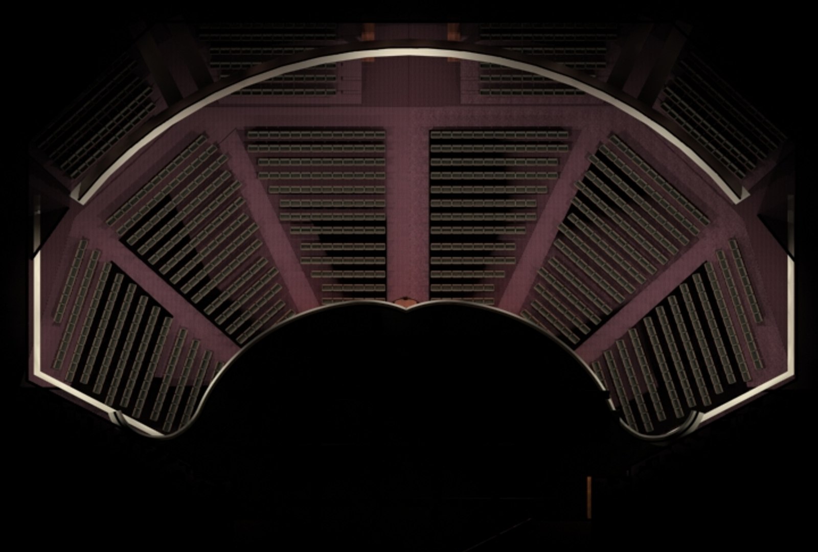 Auditorium Formal Hall 3d Model