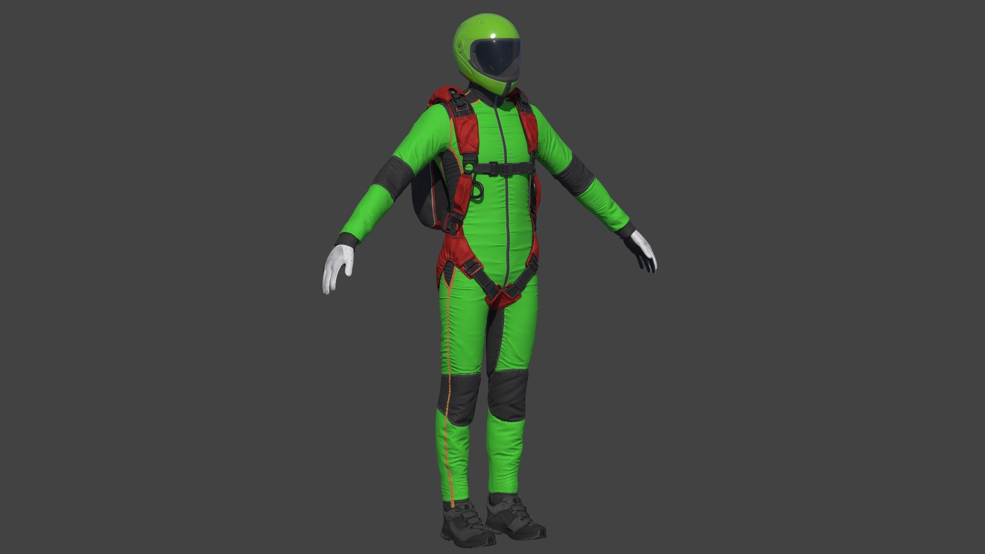 3D Skydiver - TurboSquid 2102761