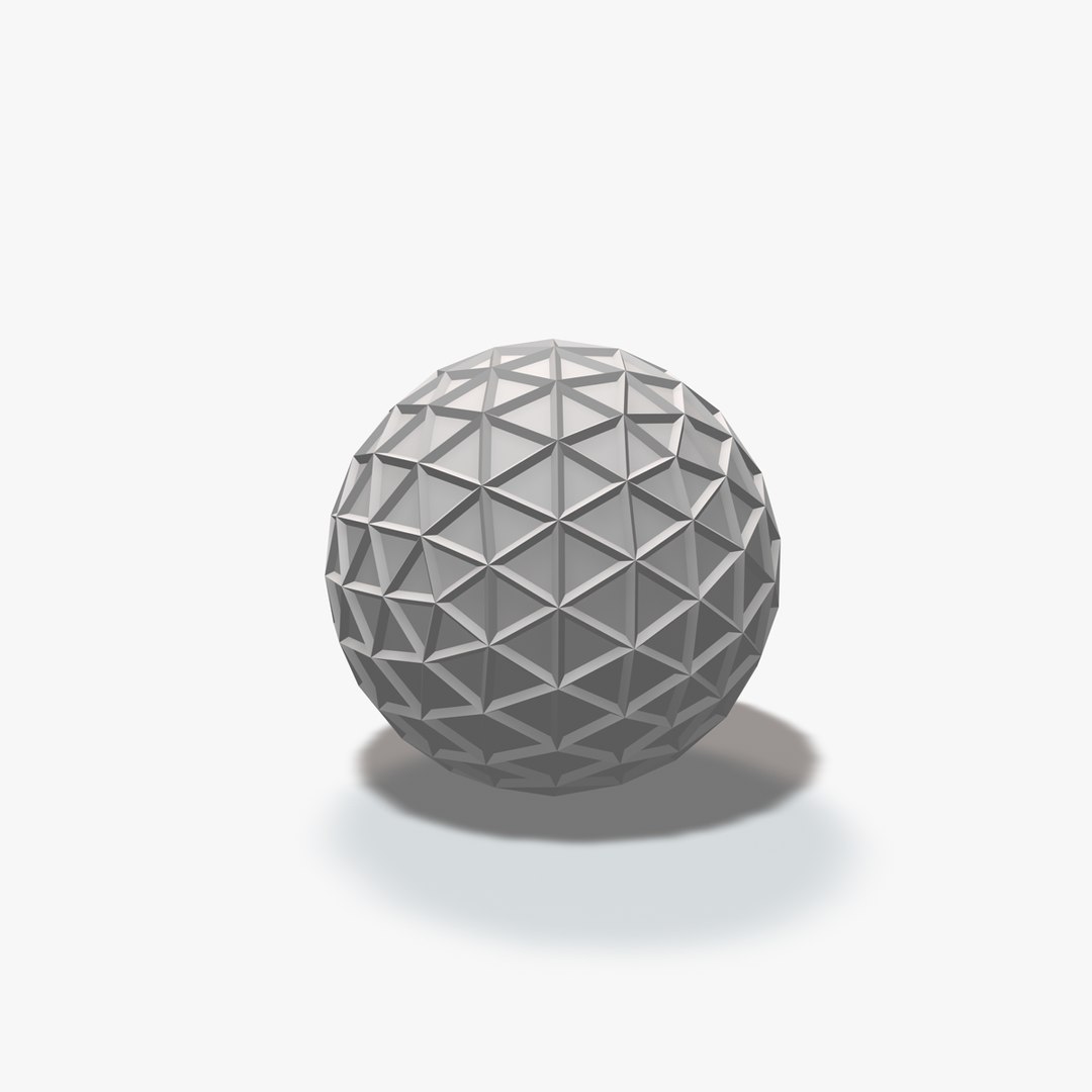 18 Geometric Spheres 3ds