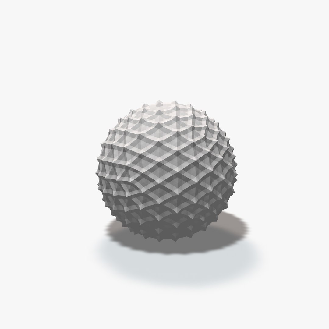 18 Geometric Spheres 3ds