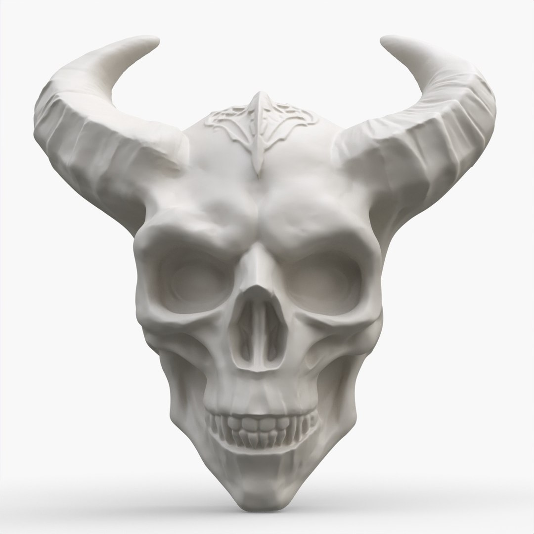 Demonic Skull 6 3D Model - TurboSquid 2217002