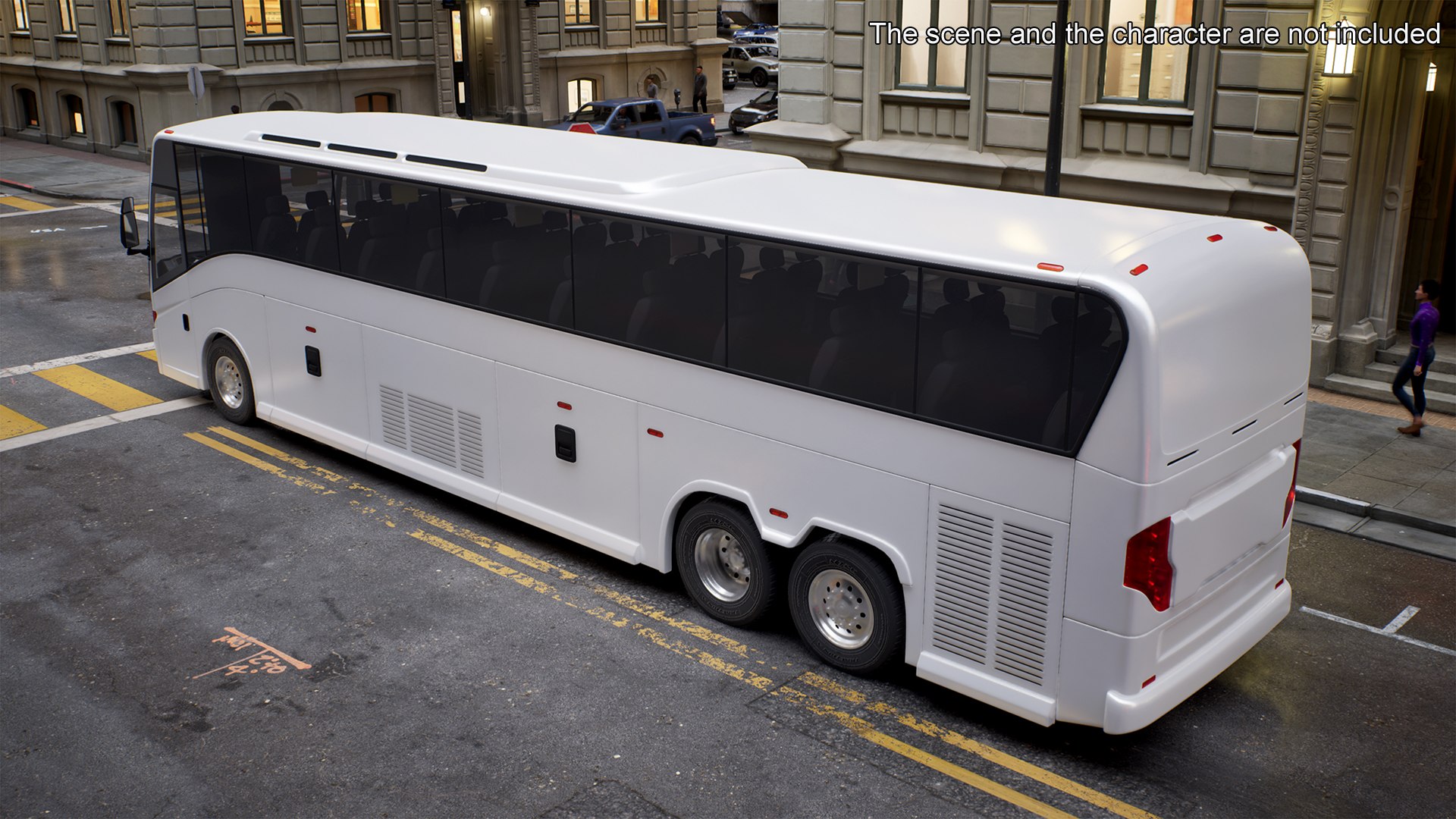 3D Model Charter Bus - TurboSquid 2145662
