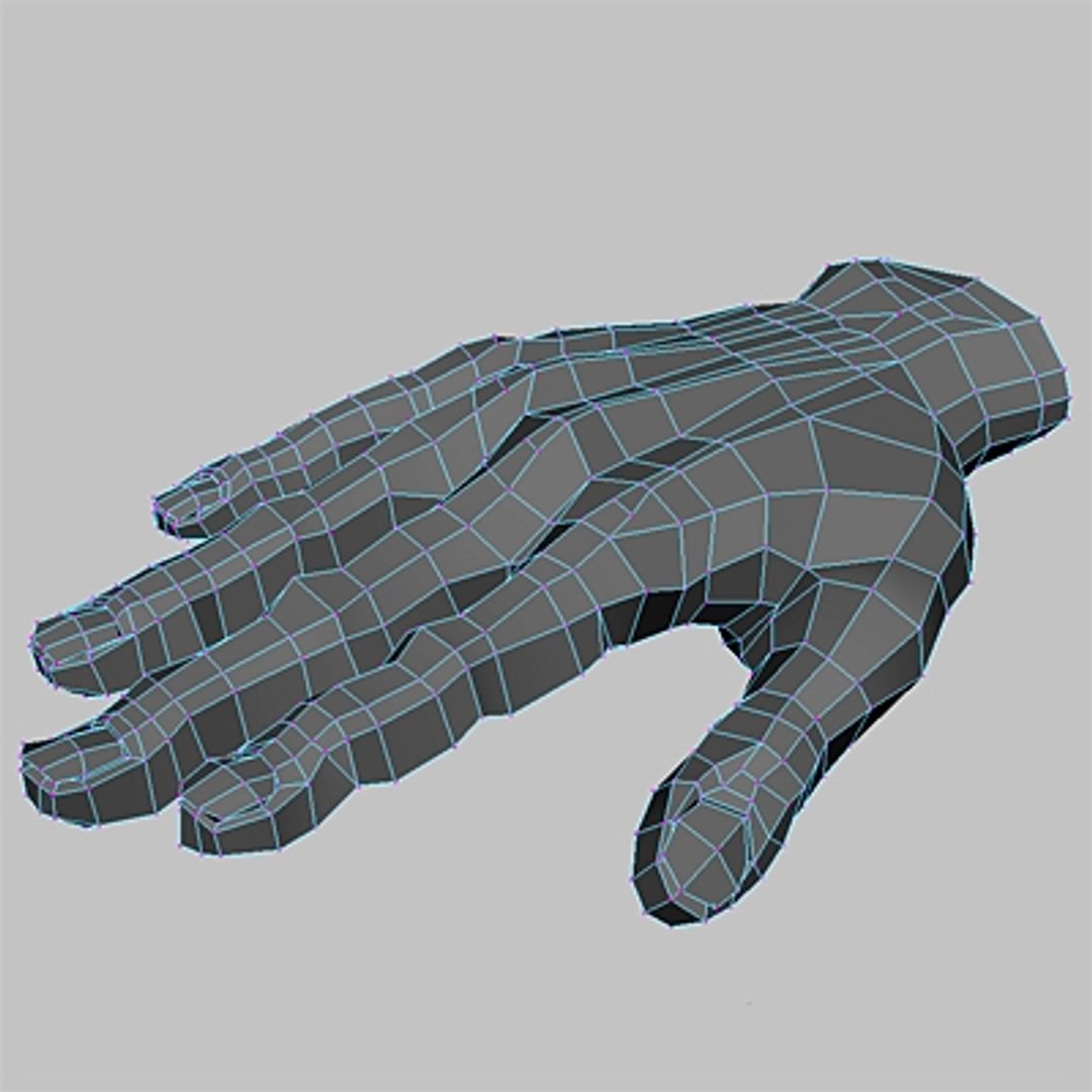 hand arm 3d max