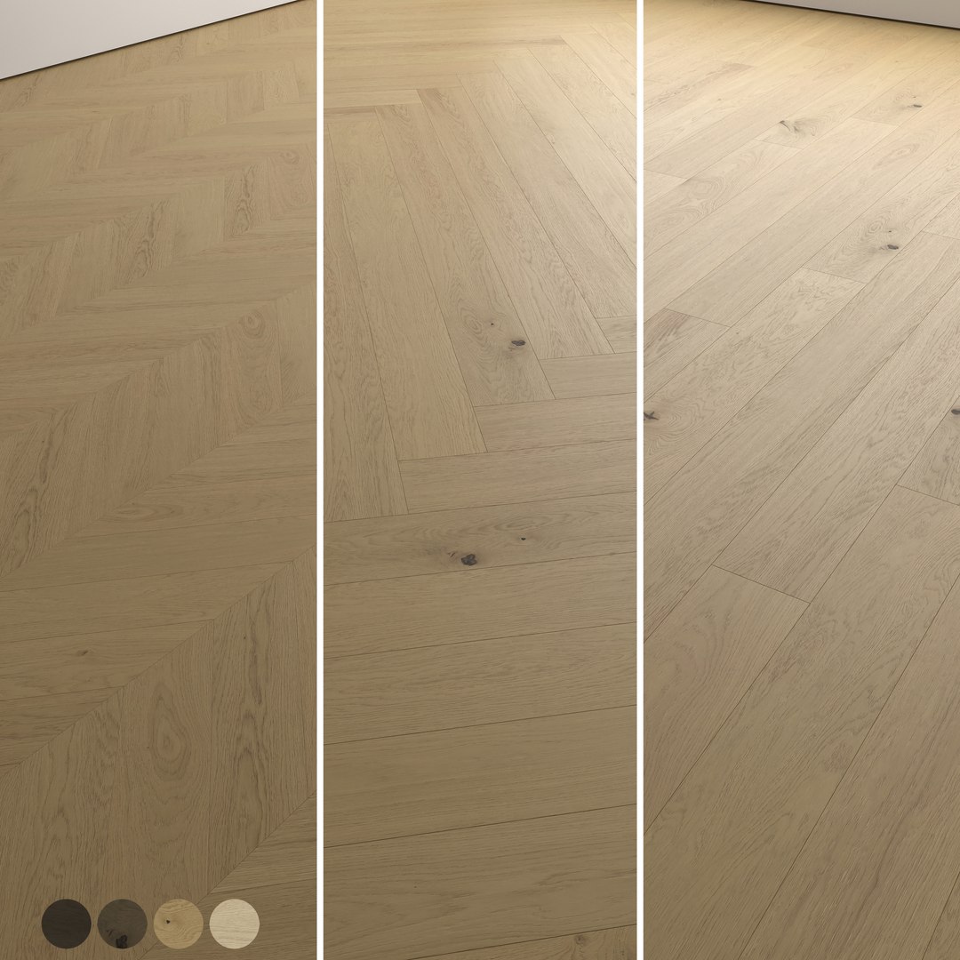 3D Wood Floor Set 32 - TurboSquid 2267155