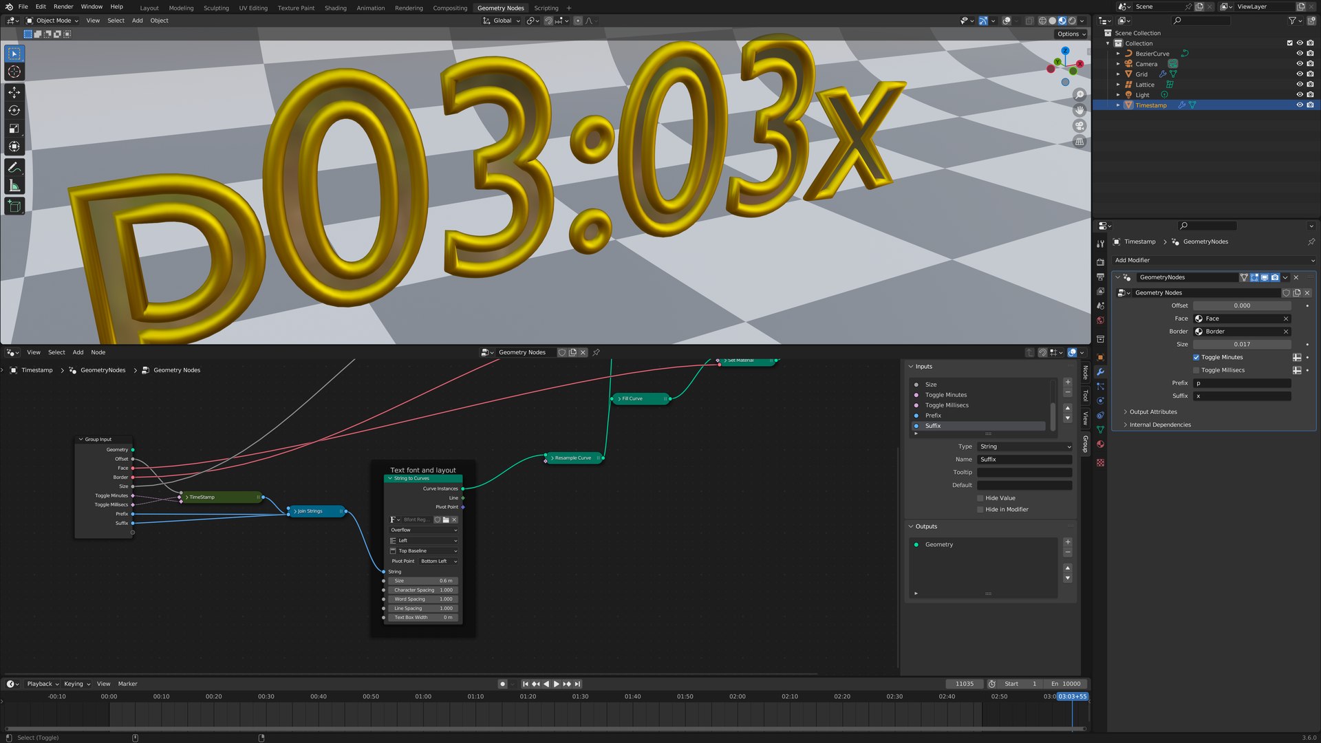 Timestamp 3D Model - TurboSquid 2109747