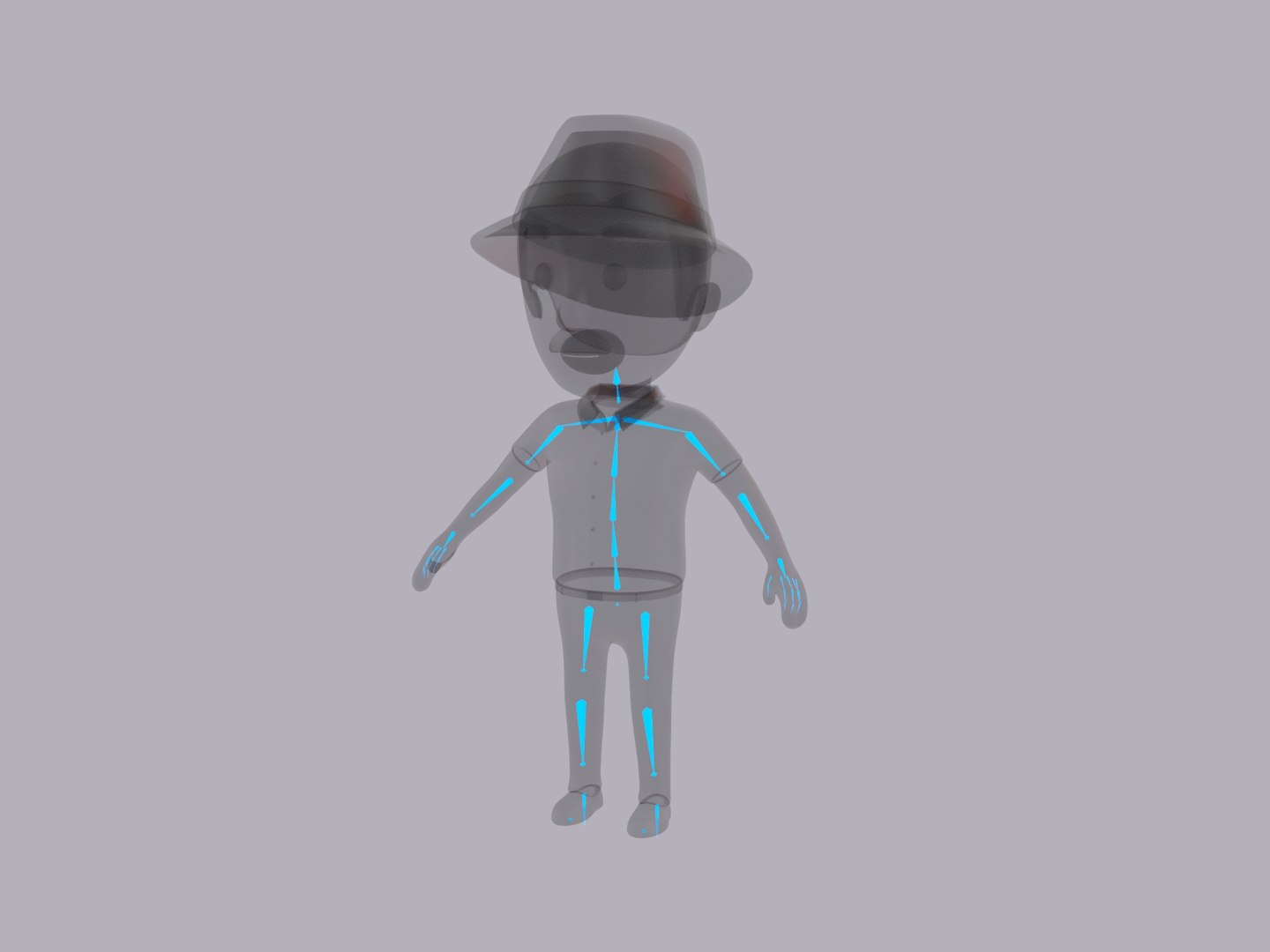 3D Cartoon Male Character Rigged 054 - TurboSquid 2379362