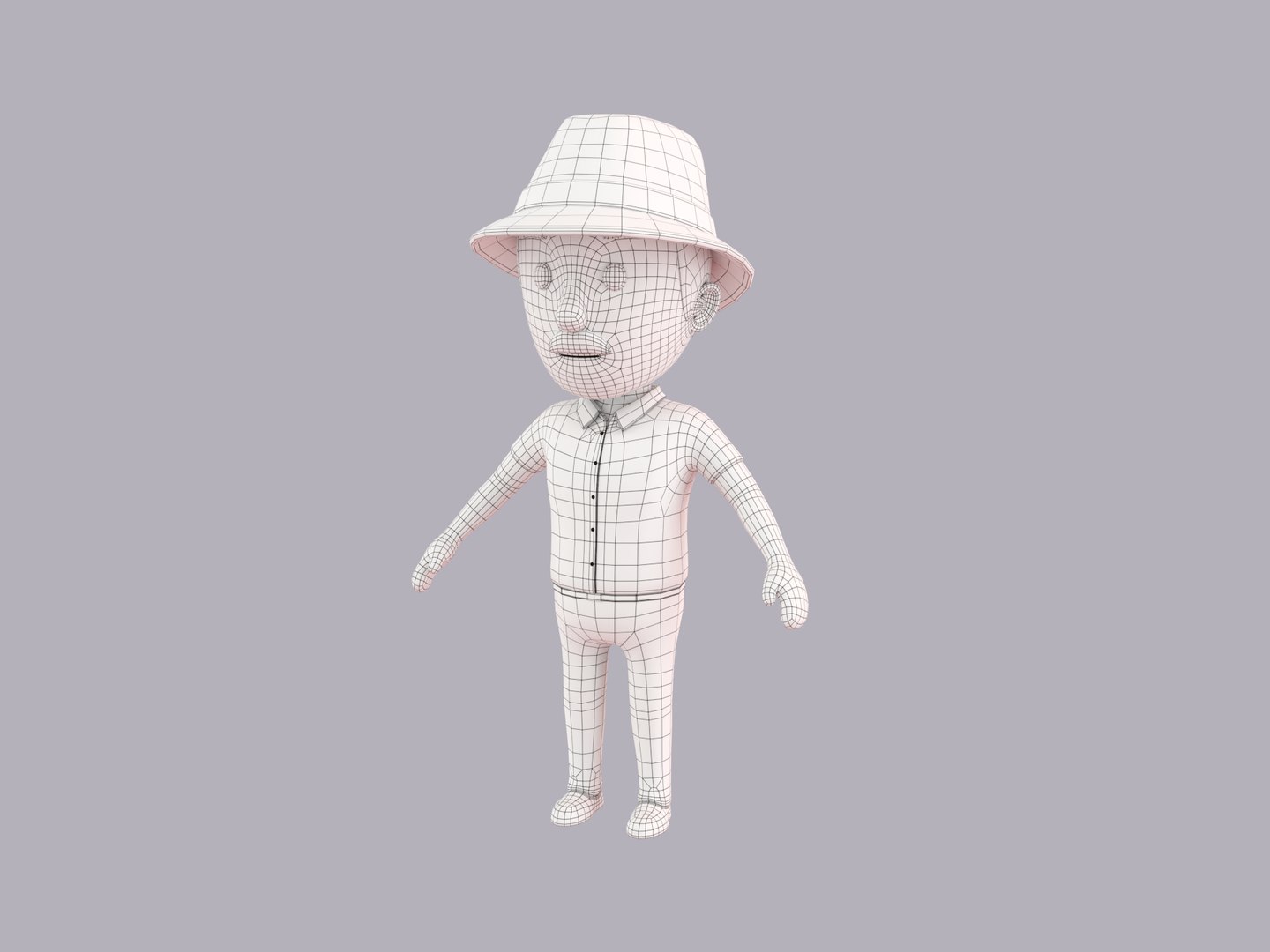 3D Cartoon Male Character Rigged 054 - TurboSquid 2379362