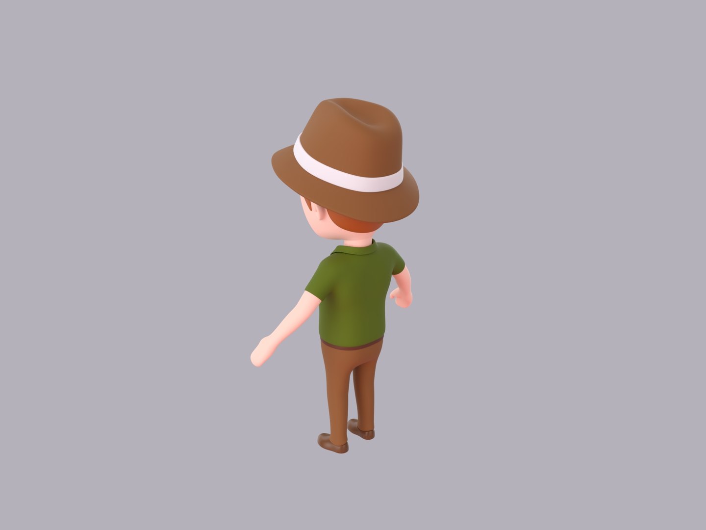 3D Cartoon Male Character Rigged 054 - TurboSquid 2379362