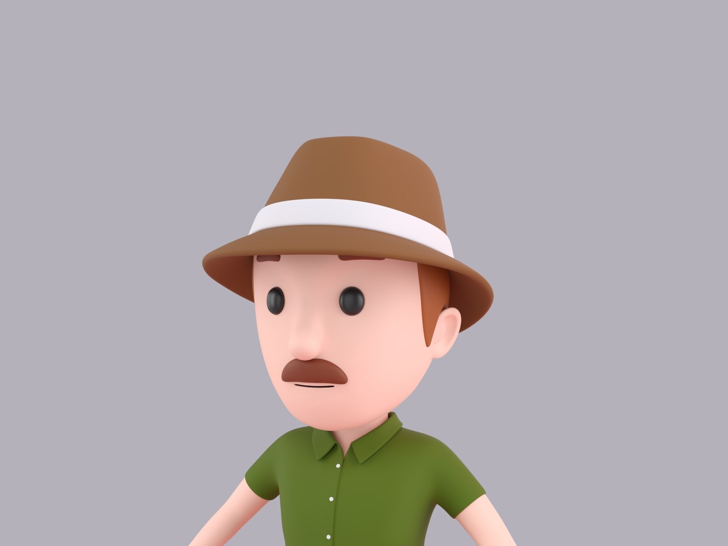3D Cartoon Male Character Rigged 054 - TurboSquid 2379362