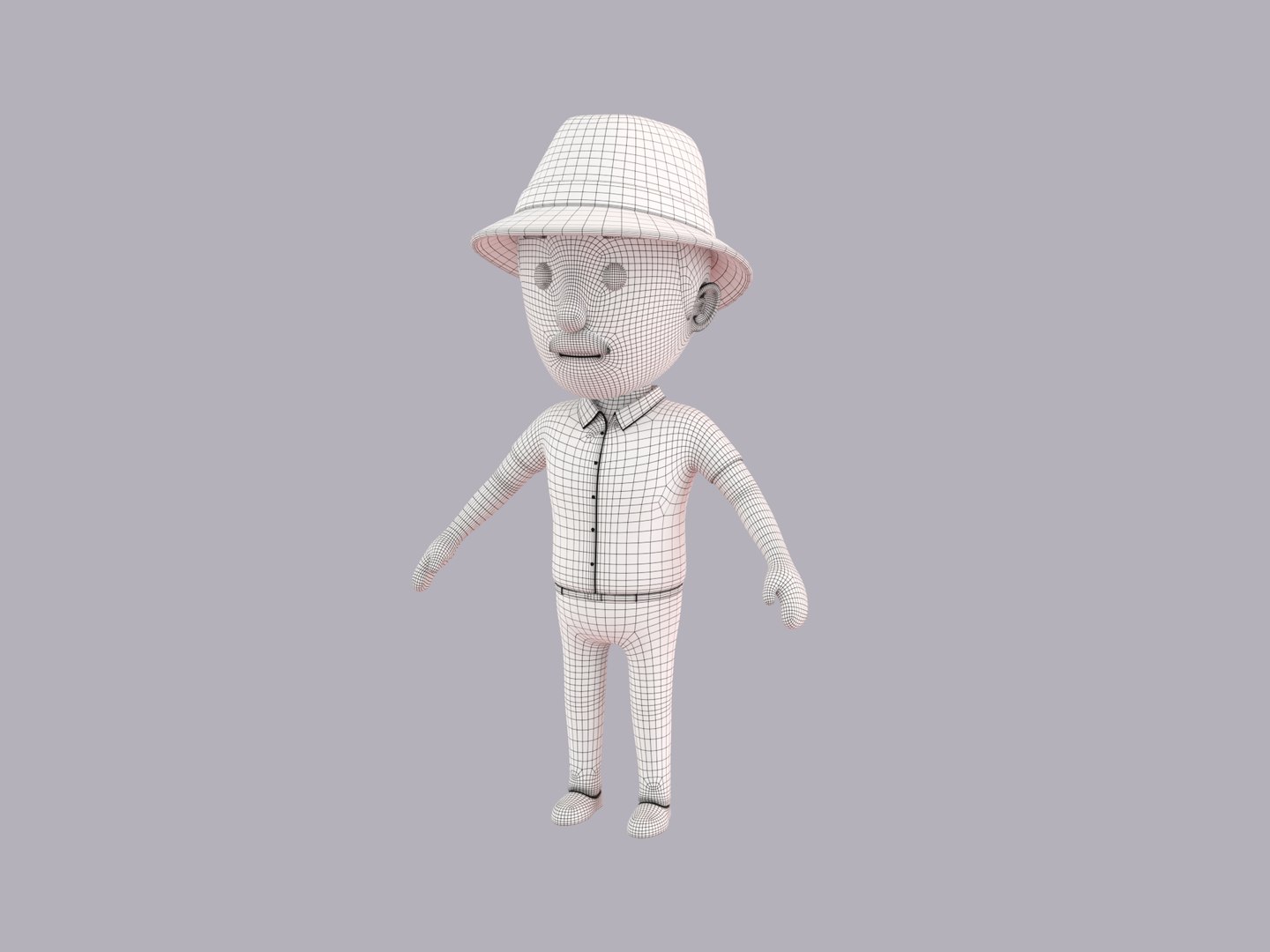 3D Cartoon Male Character Rigged 054 - TurboSquid 2379362