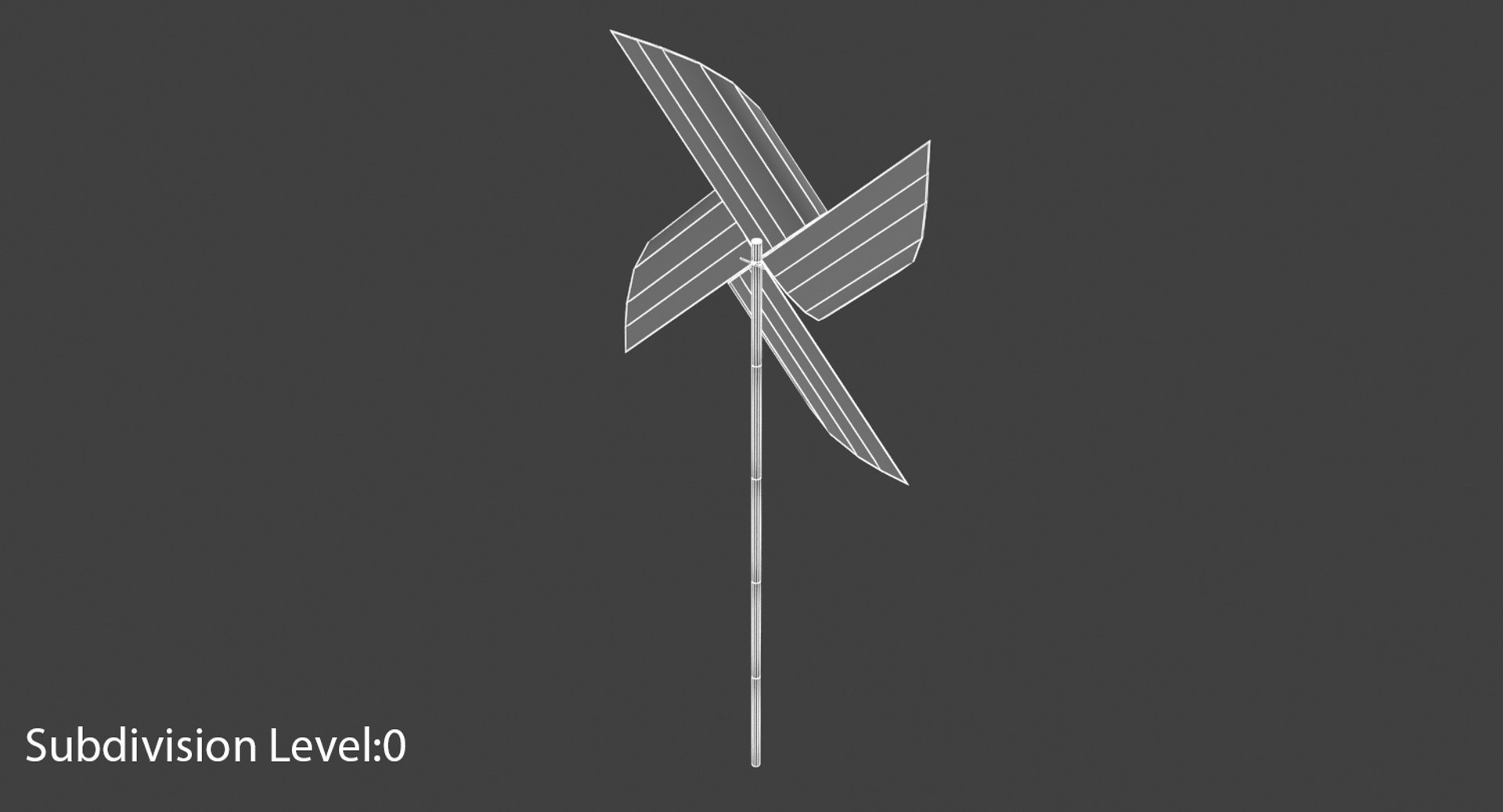 3D Pinwheel Wheel Model - TurboSquid 1389955