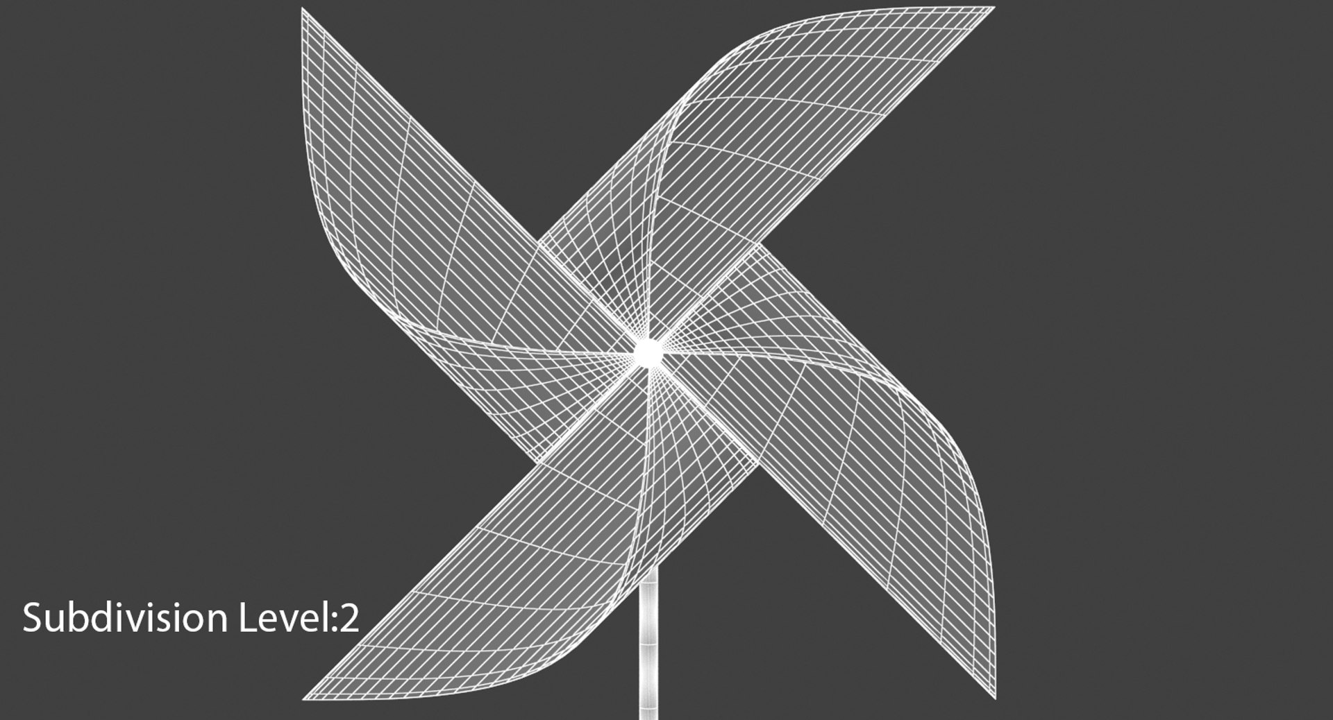 3D Pinwheel Wheel Model - TurboSquid 1389955