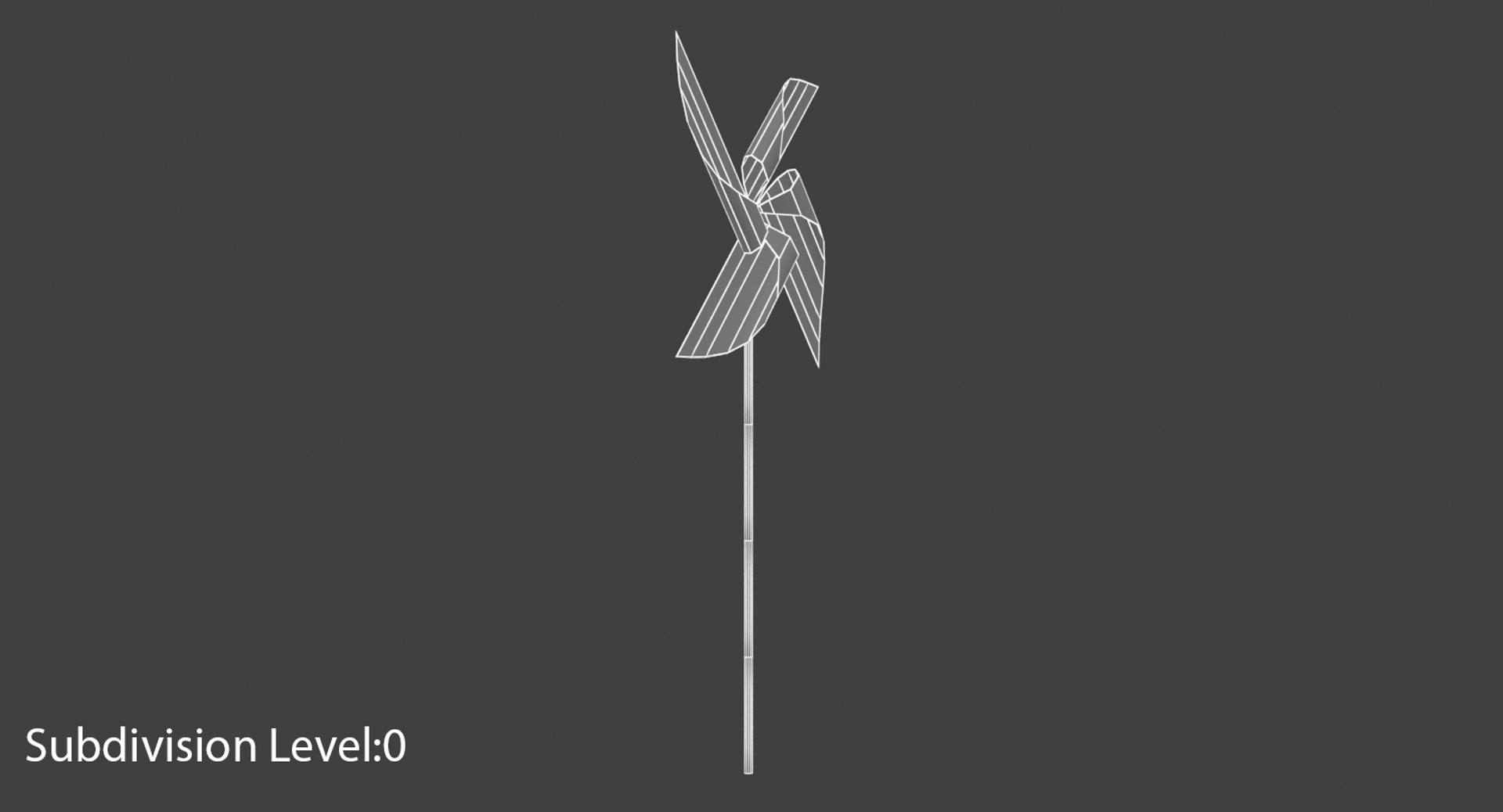 3D pinwheel wheel model - TurboSquid 1389955