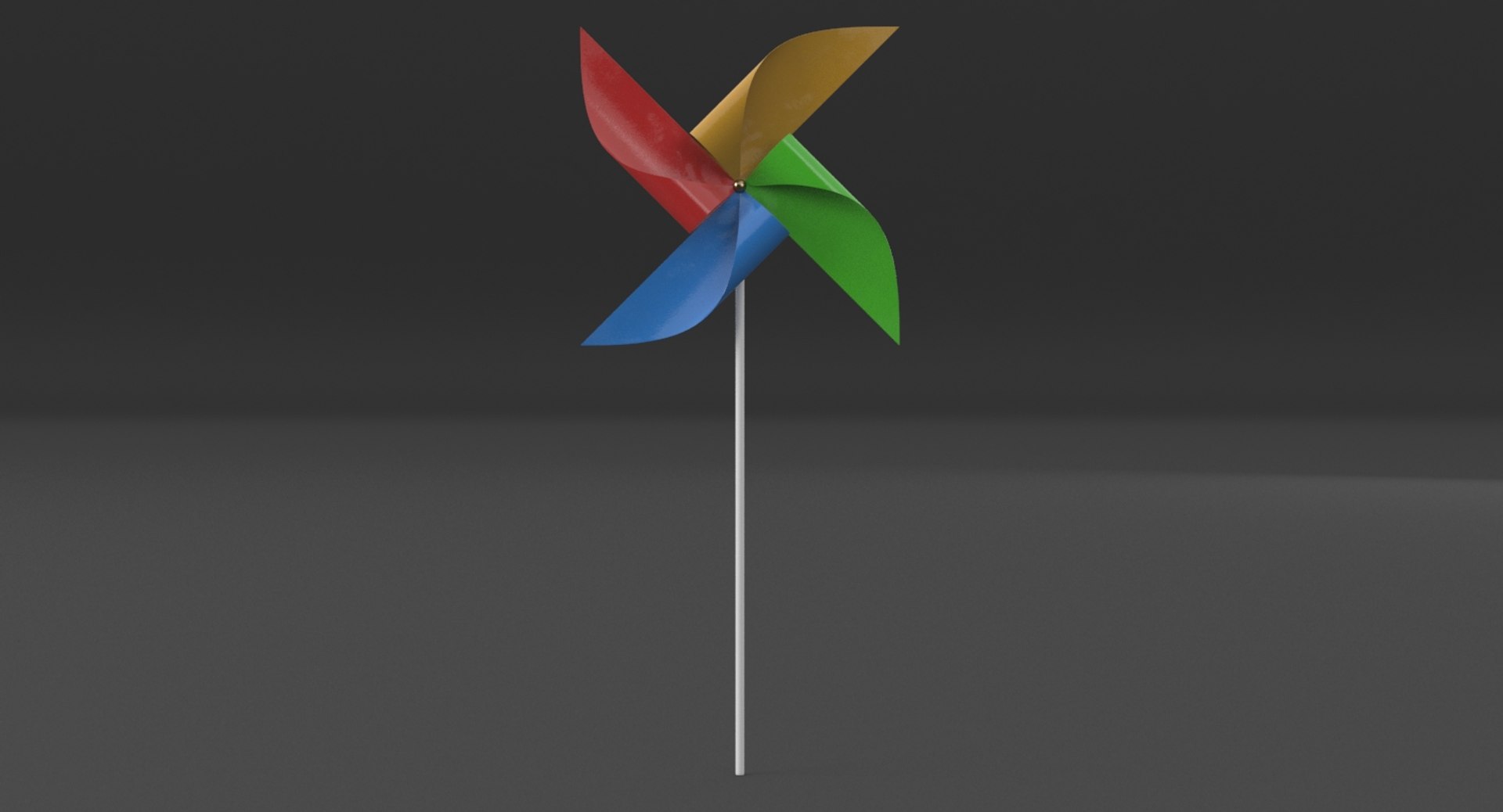 3D Pinwheel Wheel Model - TurboSquid 1389955