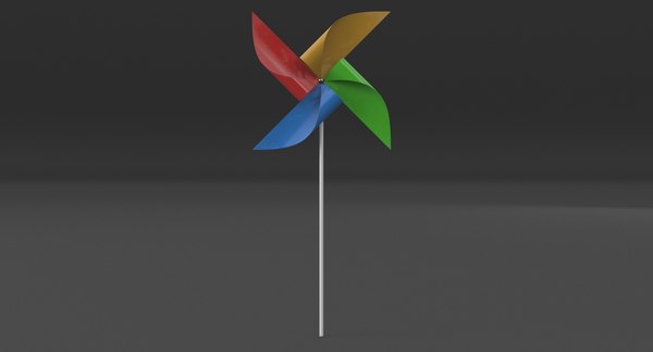 3D pinwheel wheel model - TurboSquid 1389955