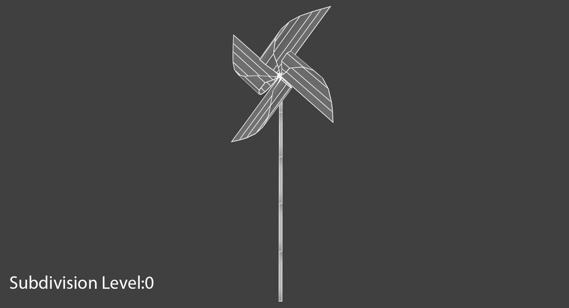 3D Pinwheel Wheel Model - TurboSquid 1389955