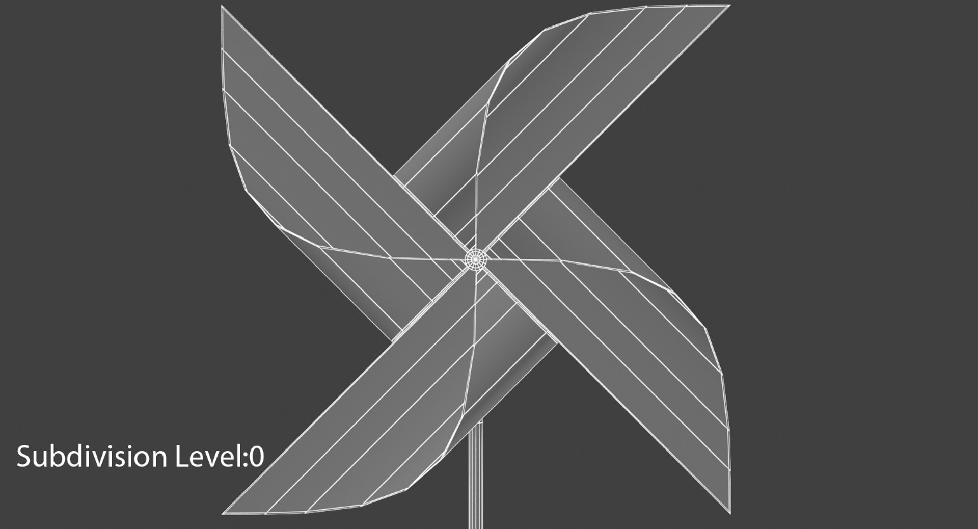 3D Pinwheel Wheel Model - TurboSquid 1389955