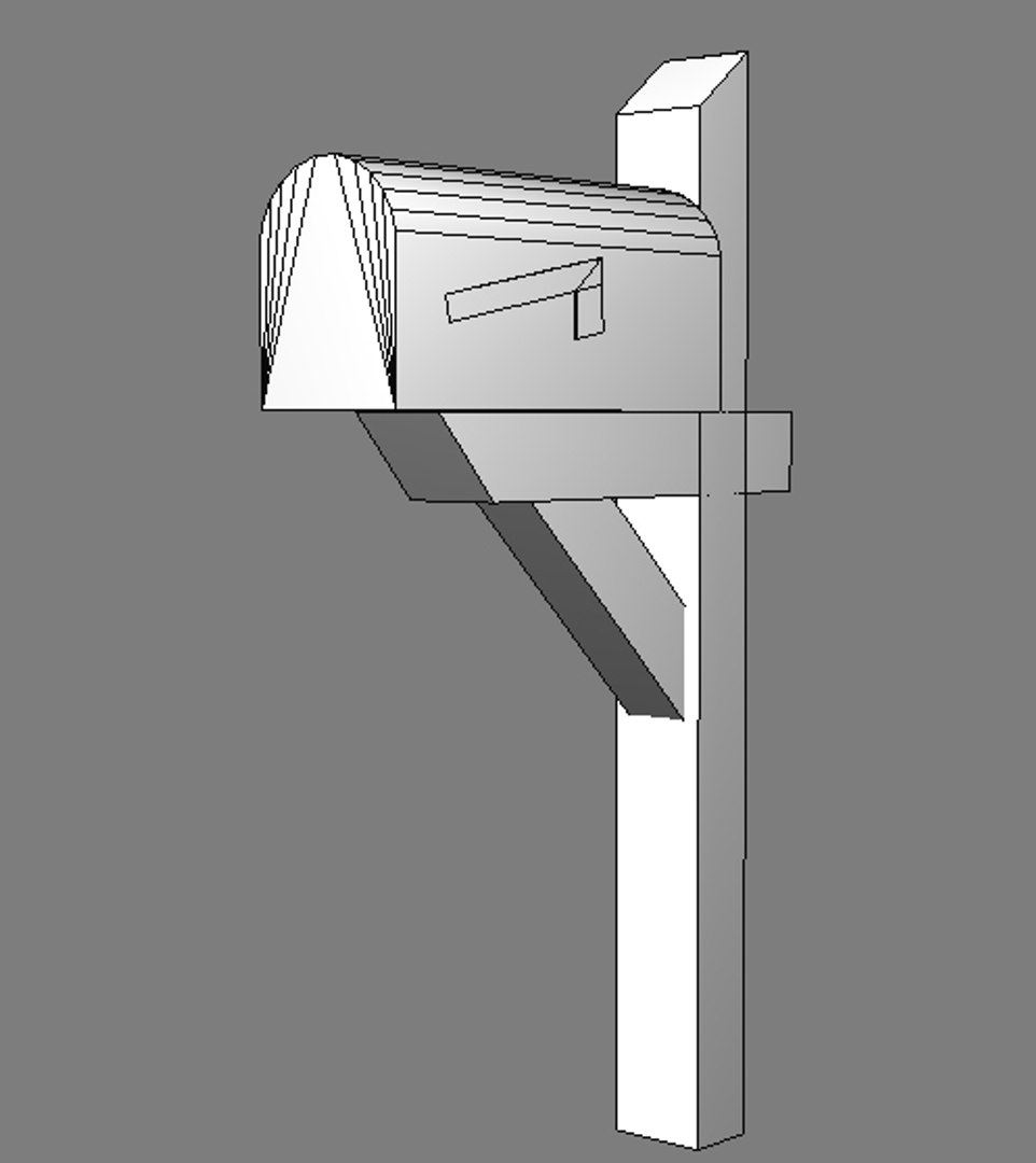 3d Mailbox Model