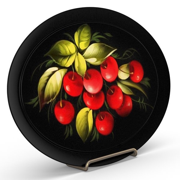 3d model of plates cherry